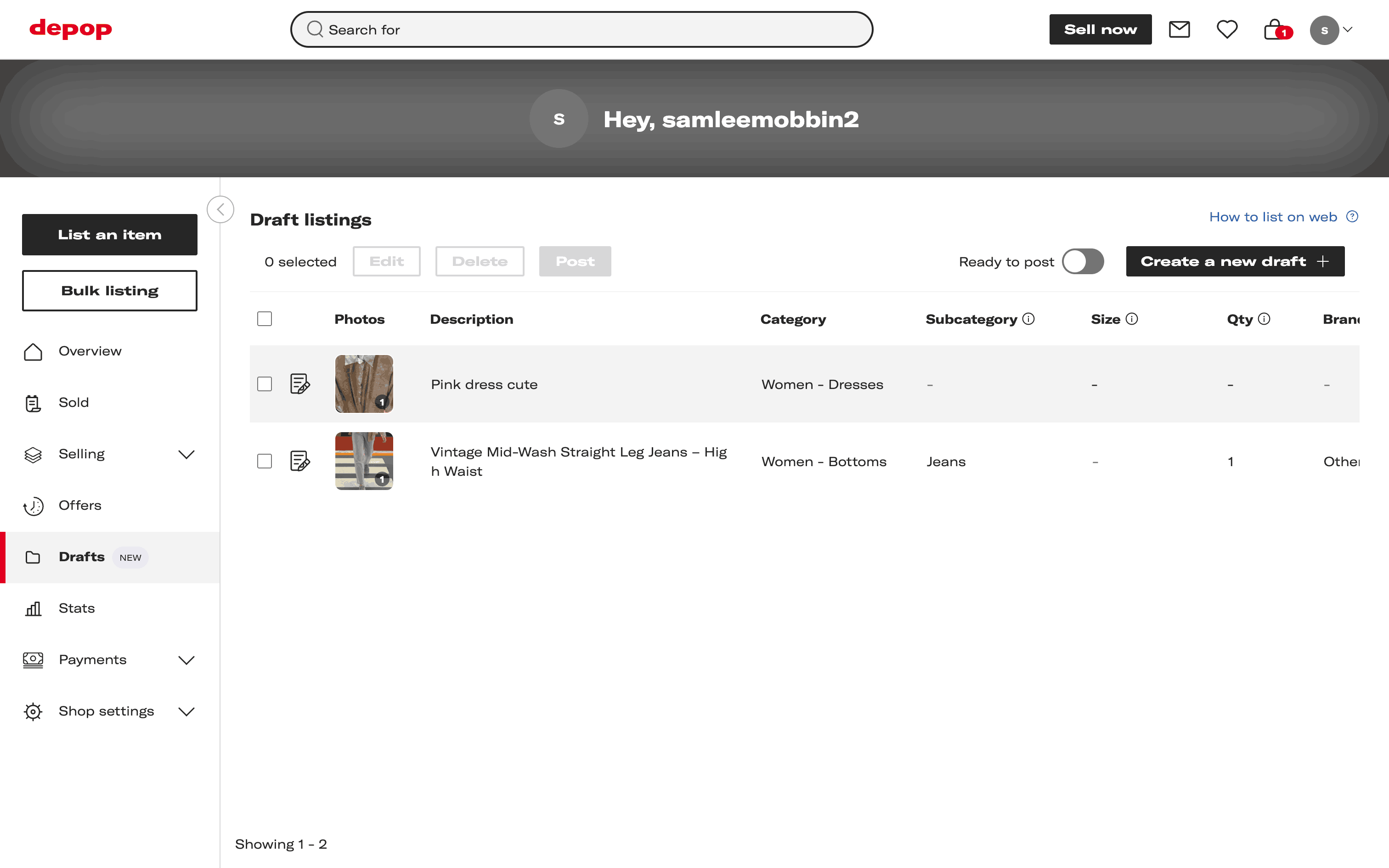 Table Website Design