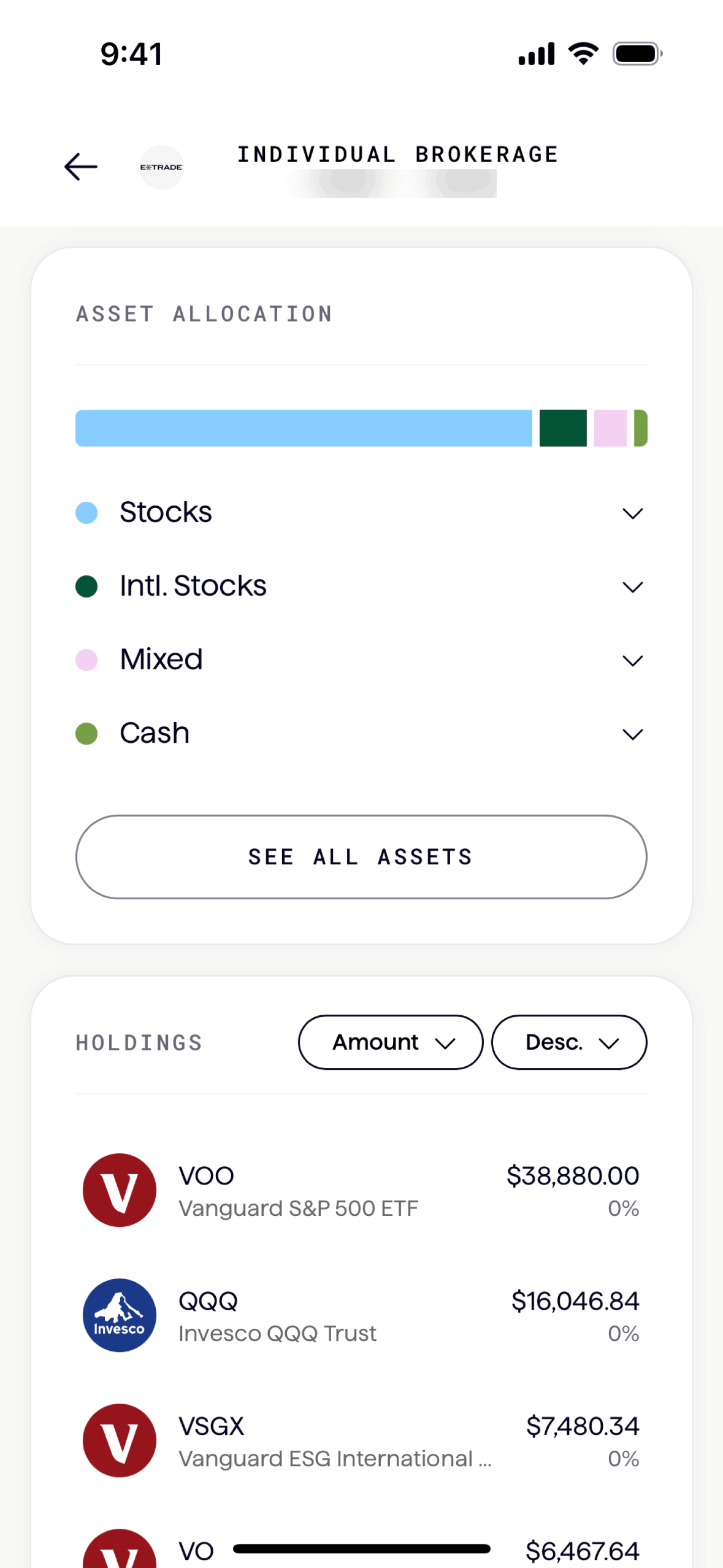 Dashboard Mobile App Design