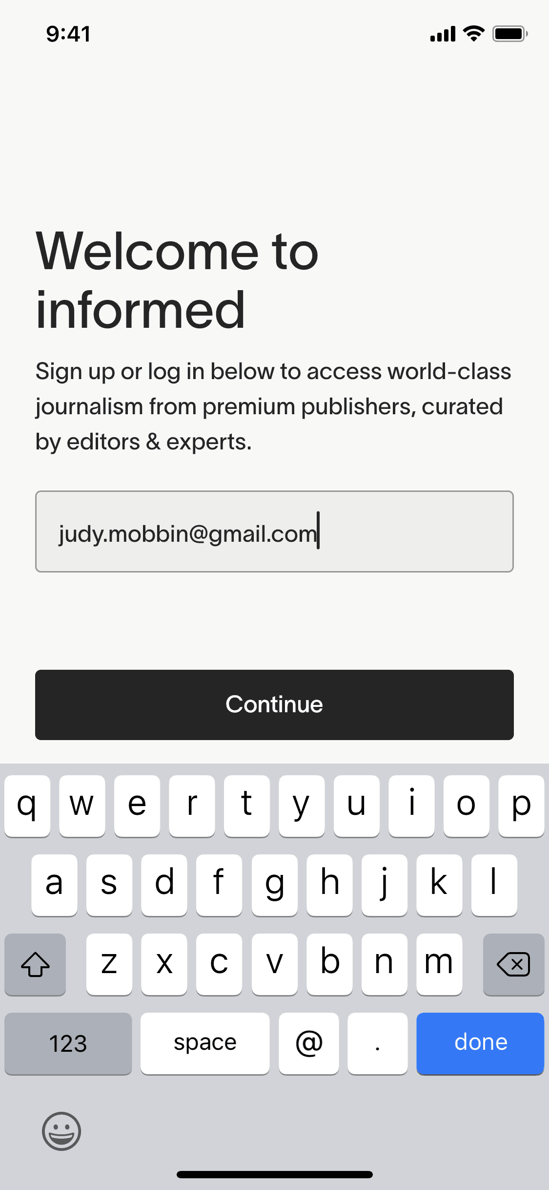 Login Mobile App Design