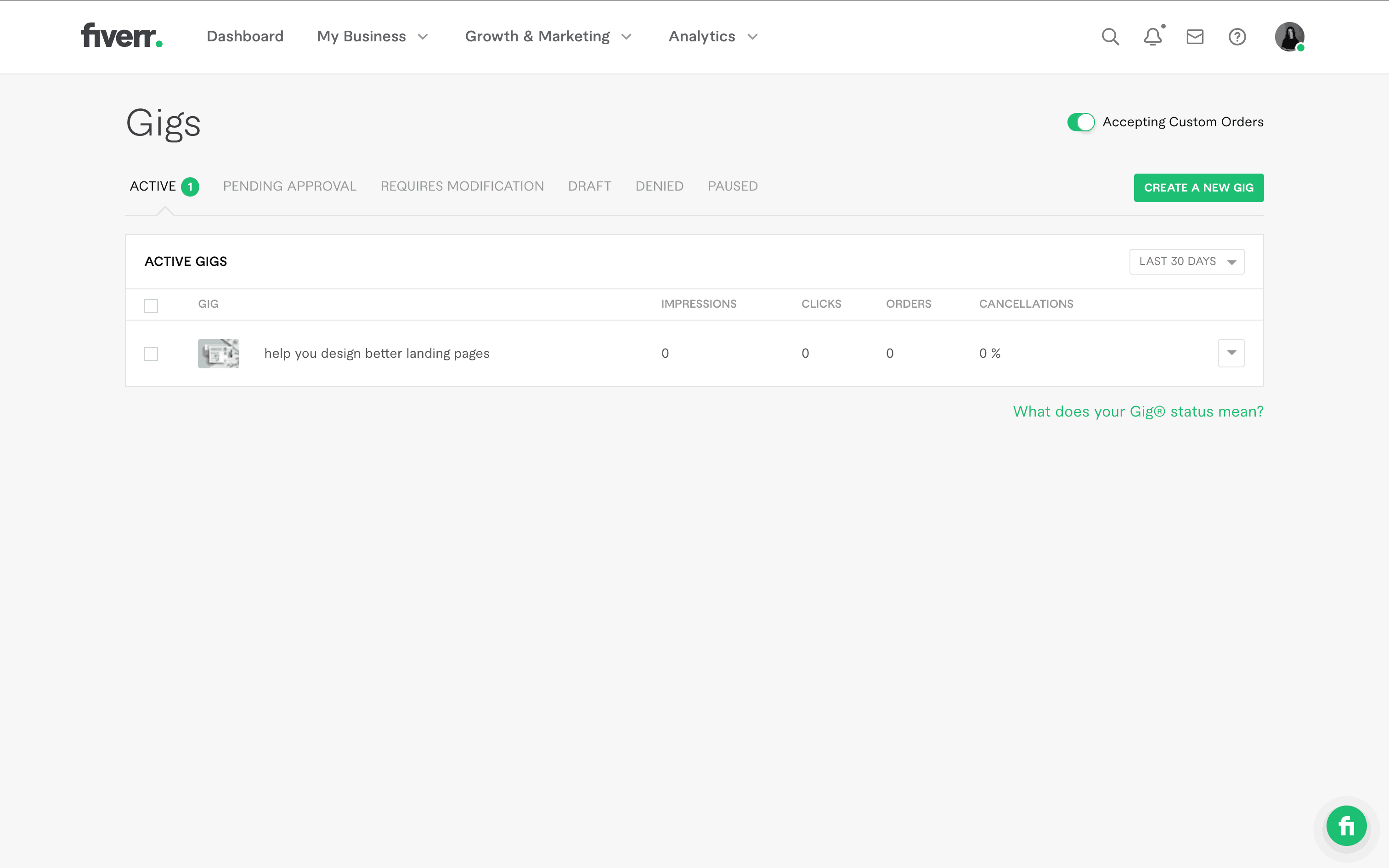 Table Website Design