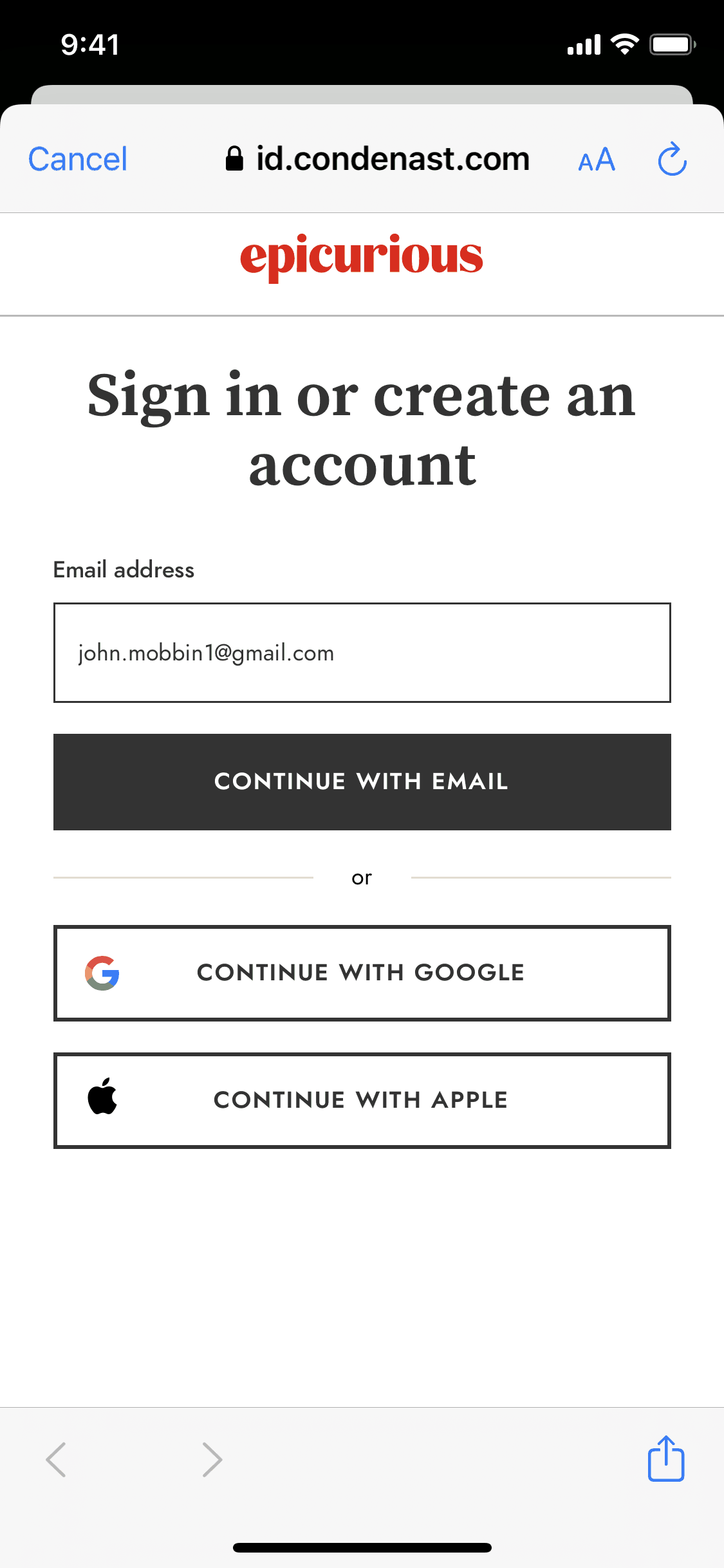 Login Mobile App Design