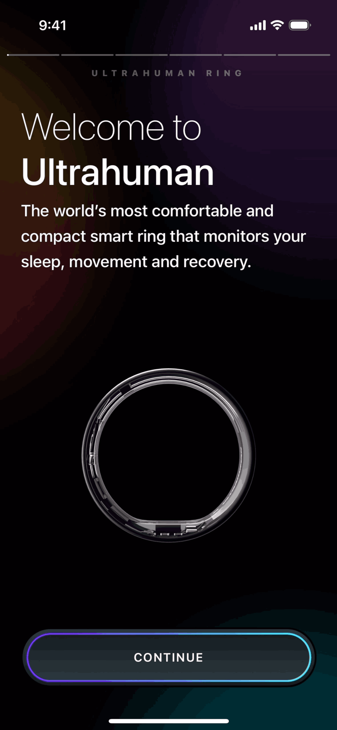 Mobile Onboarding Flow