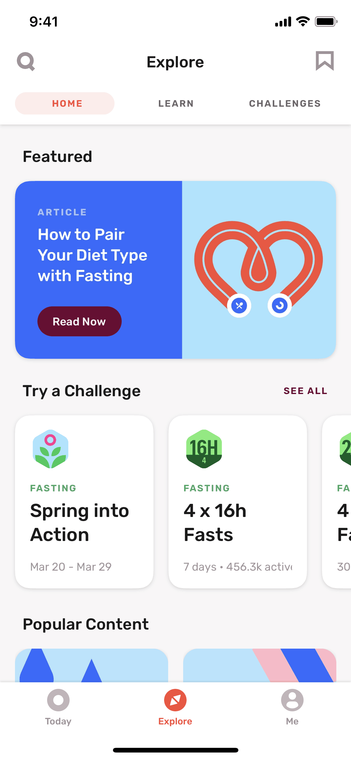 Tab Mobile App Design