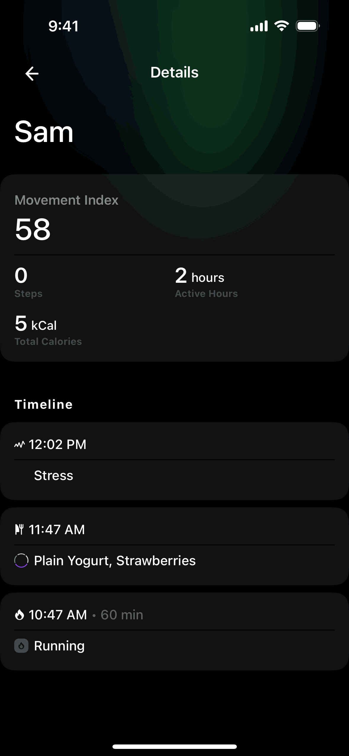 Dashboard Mobile App Design