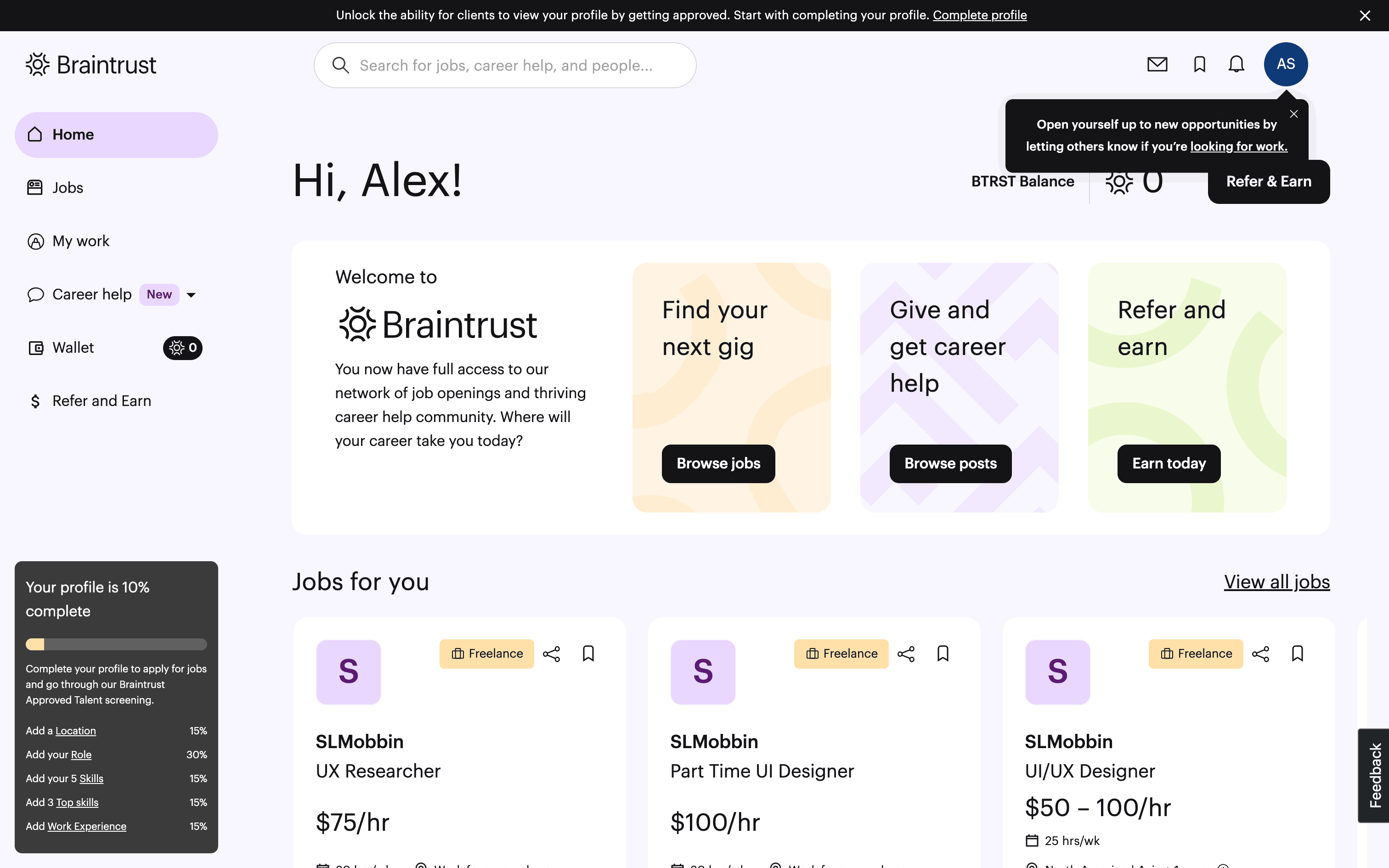 Explore the best website designs on Mobbin