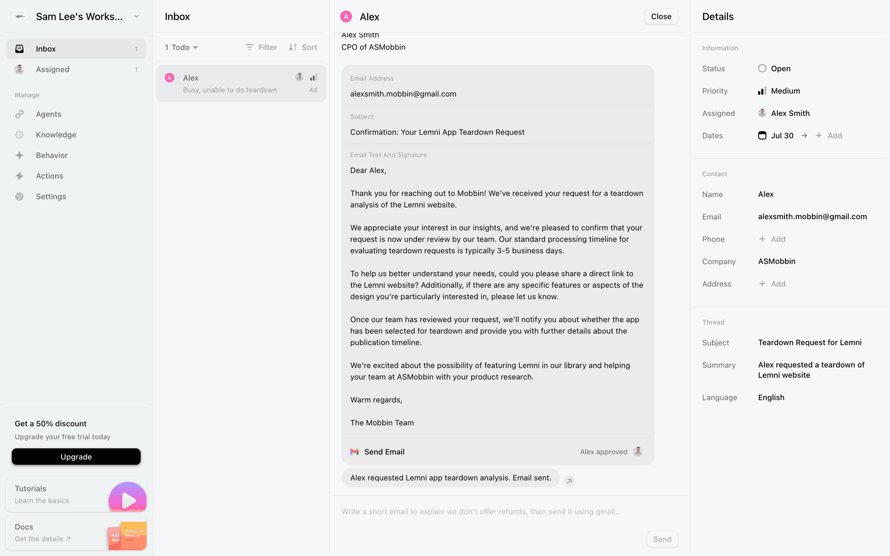 Explore the best website designs on Mobbin
