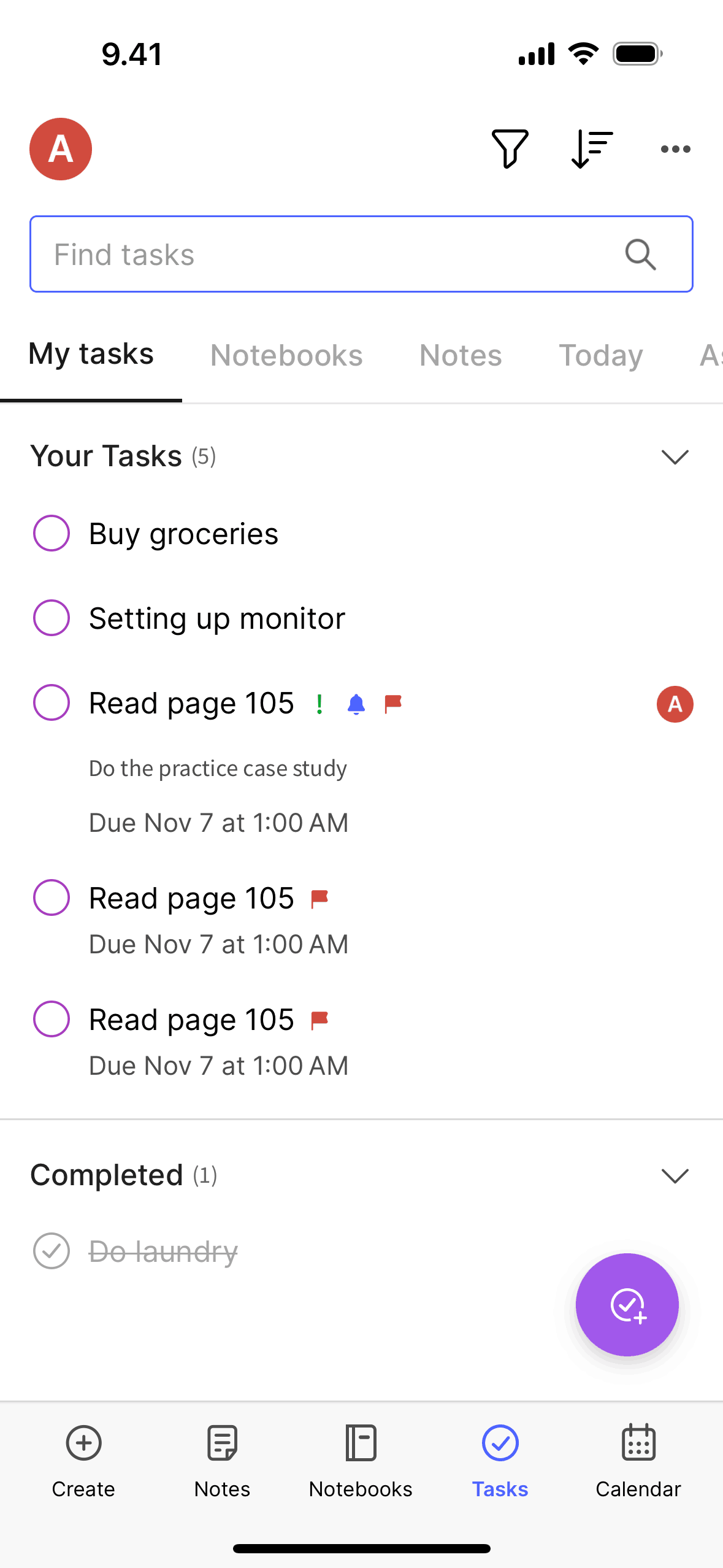 Tab Mobile App Design