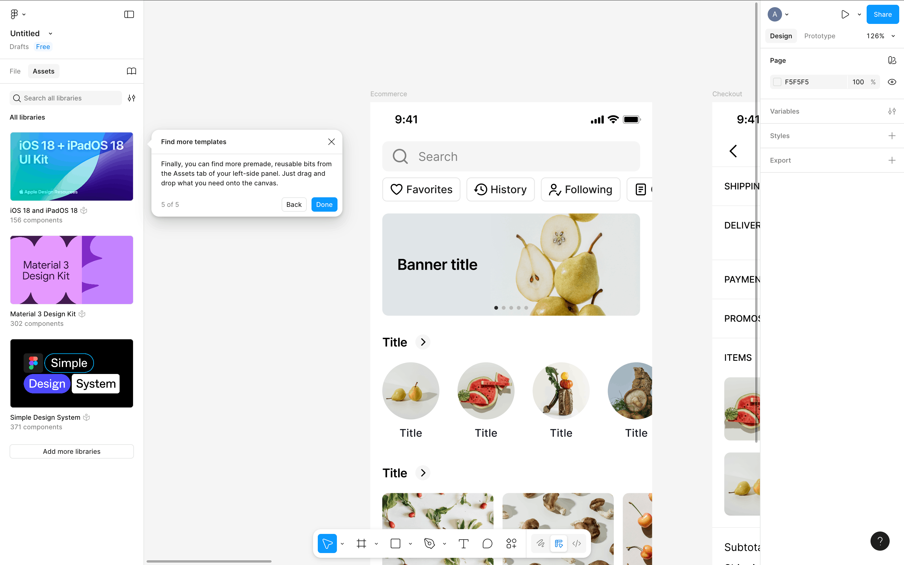 Figma Web Design Interface | Mobbin