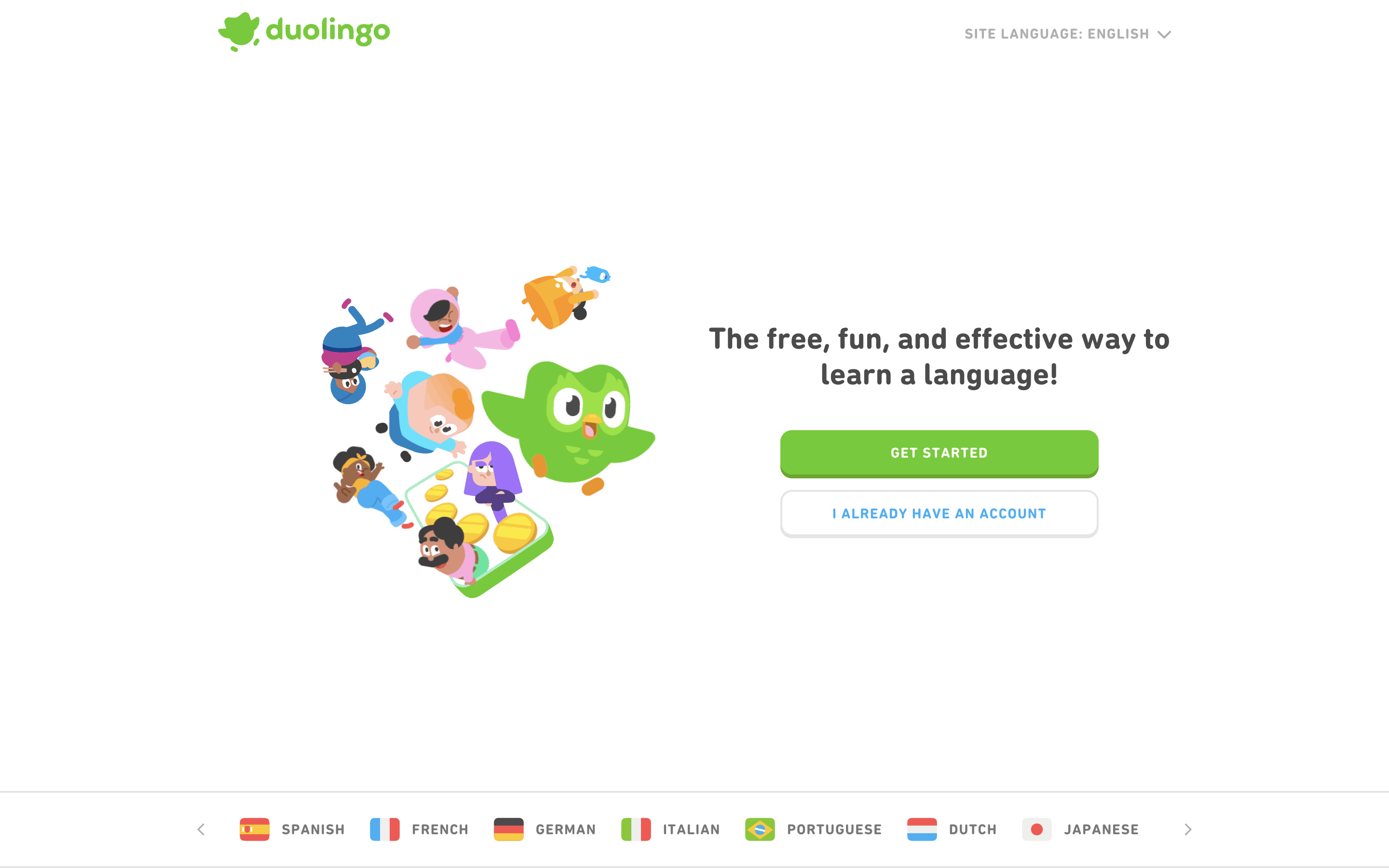 Duolingo Web Onboarding Flow | Mobbin