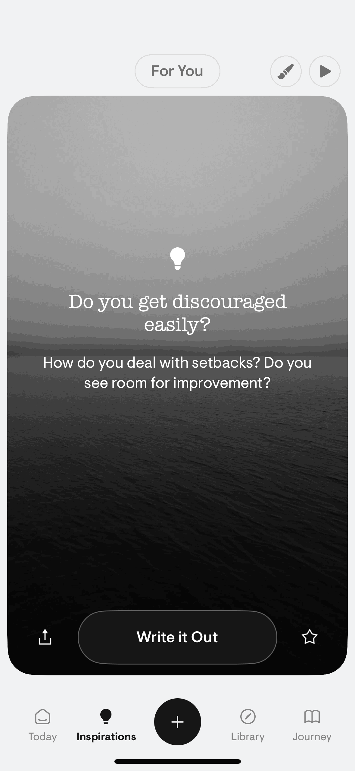 stoic. iOS Updated Inspiration Card | Mobbin