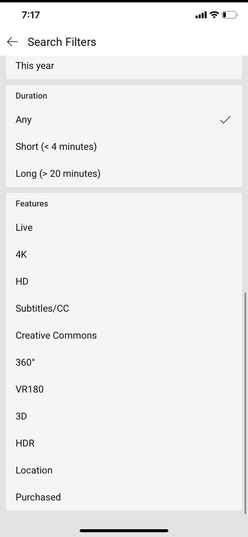 Filter & Sort Mobile App Design