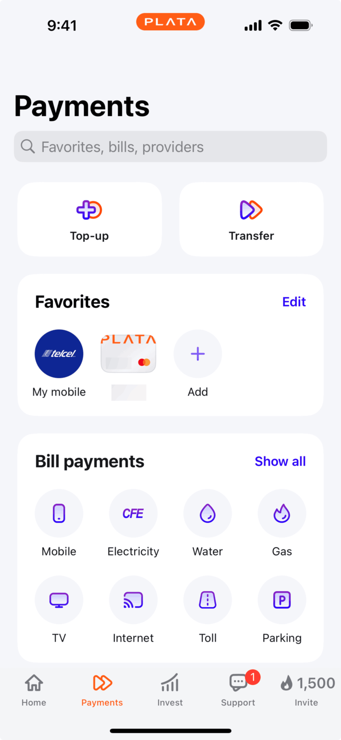Button Mobile App Design