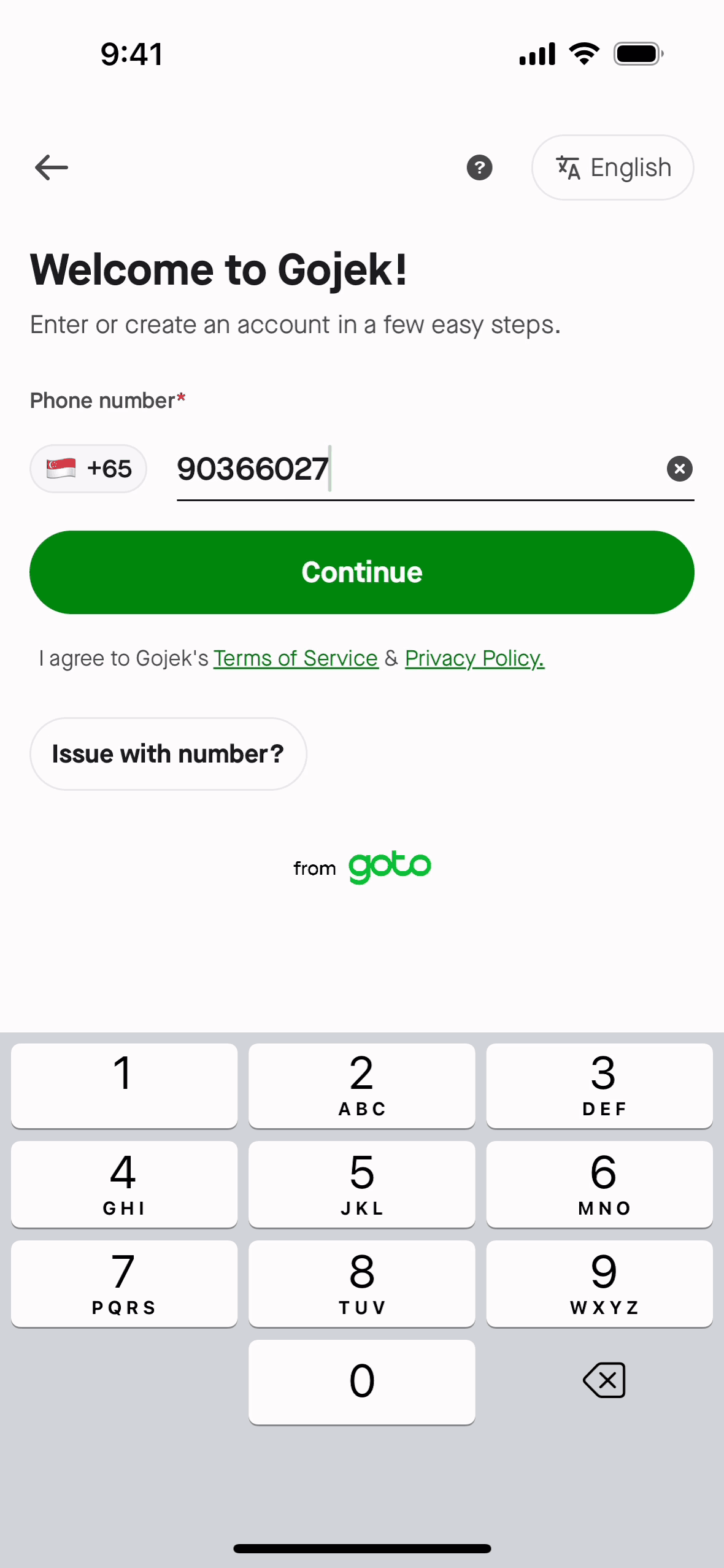 Login Mobile App Design