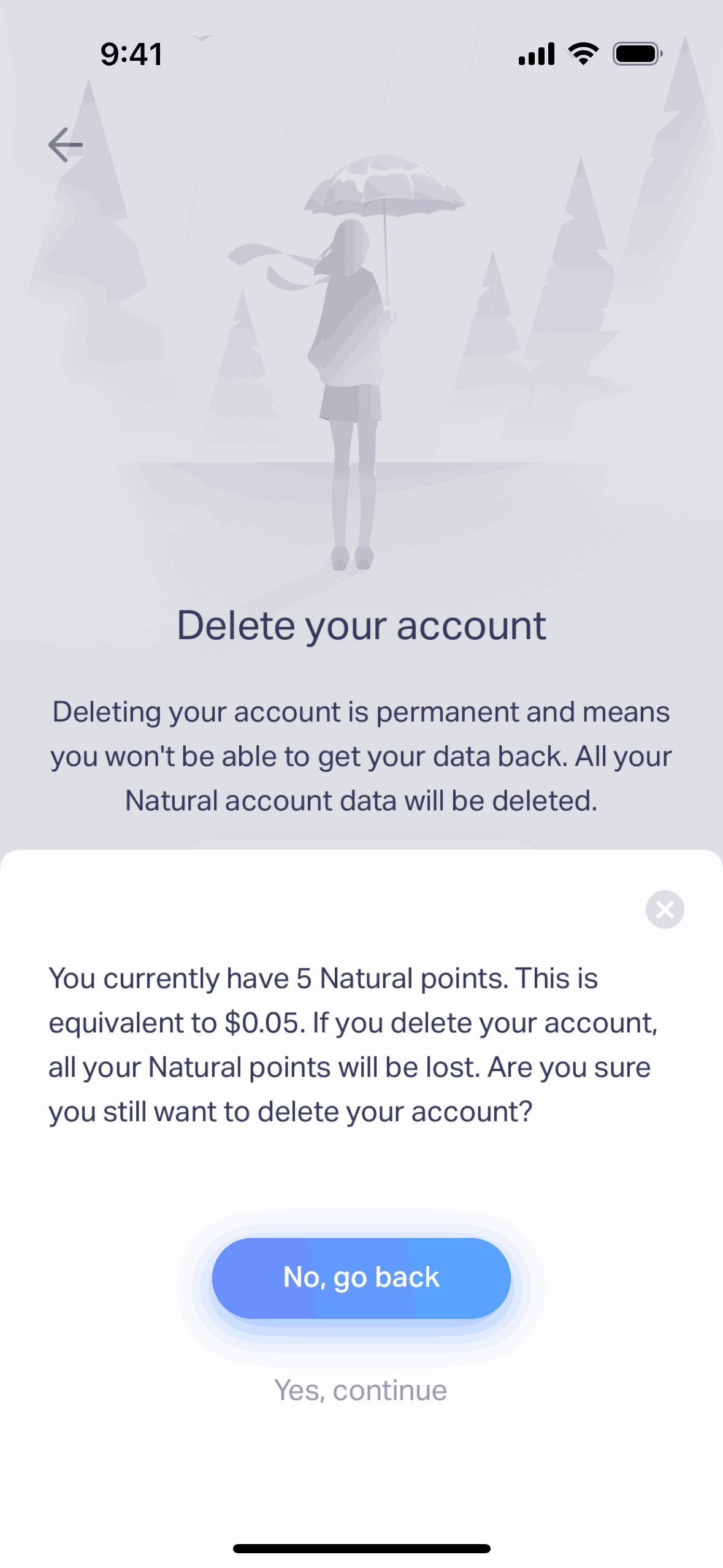 Settings & Preferences Mobile App Design