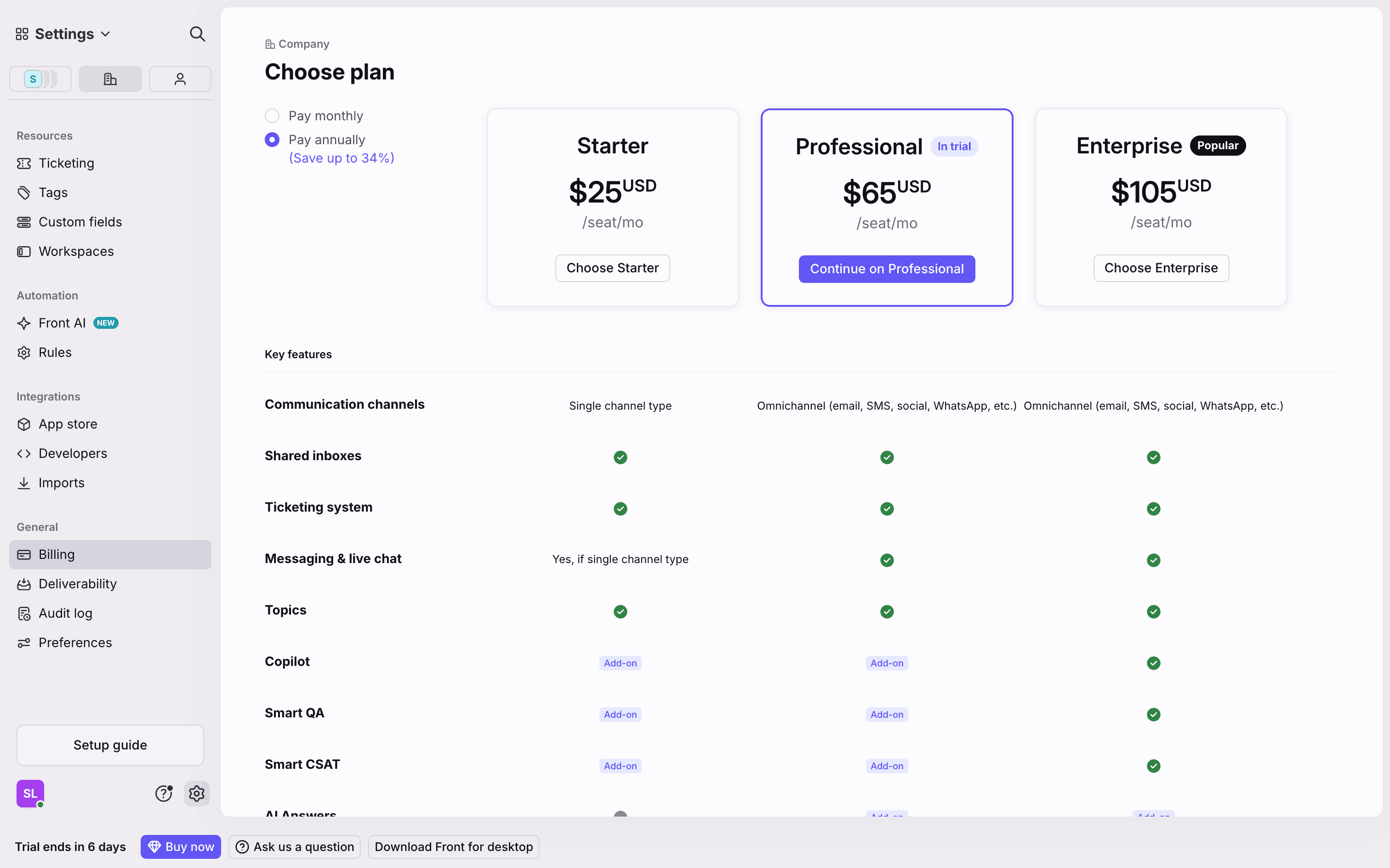 Table Website Design