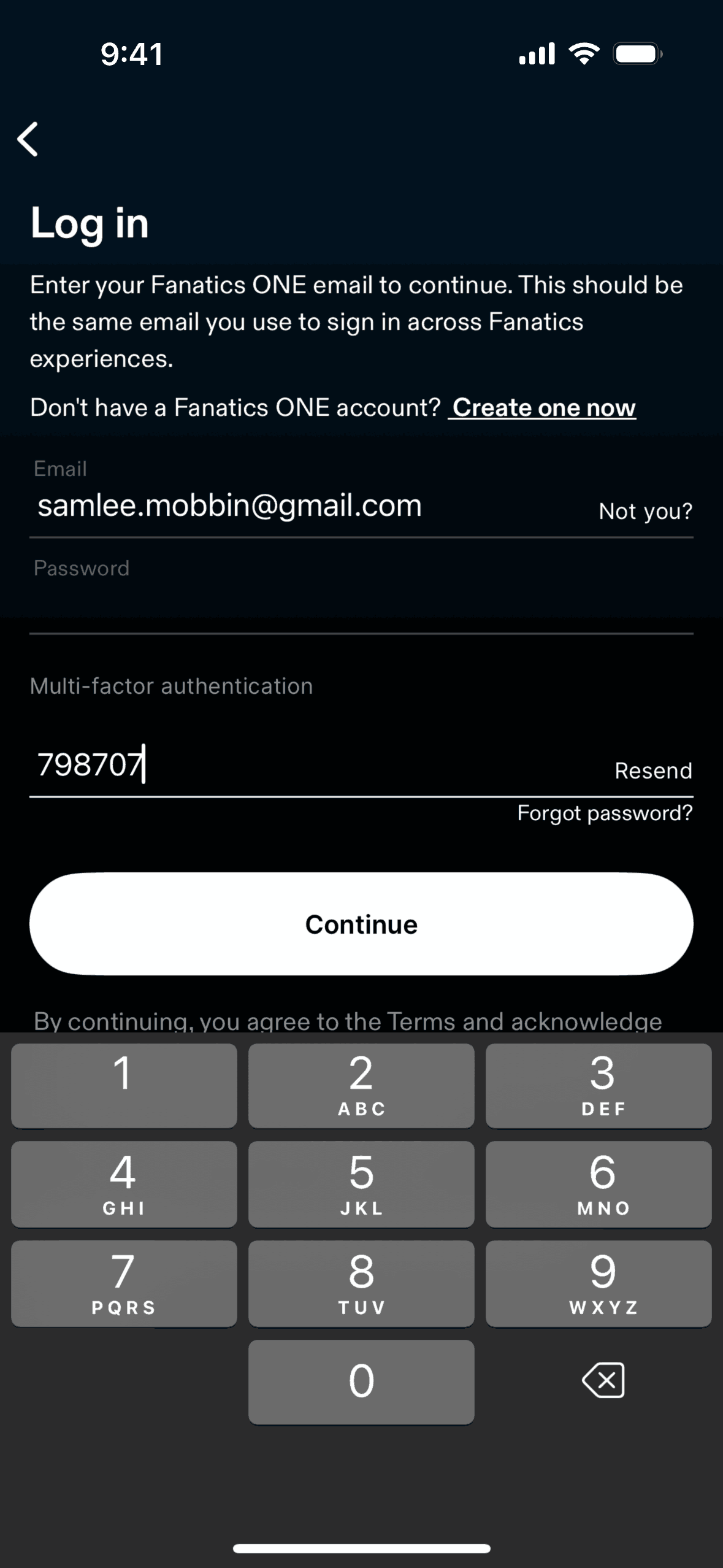 Login Mobile App Design