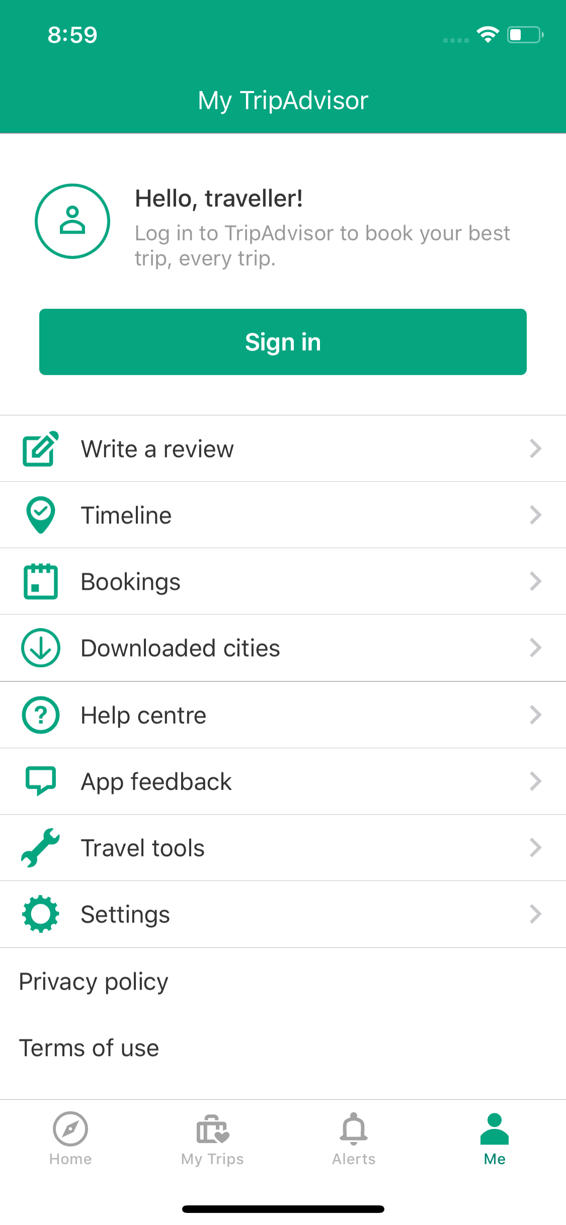Settings & Preferences Mobile App Design