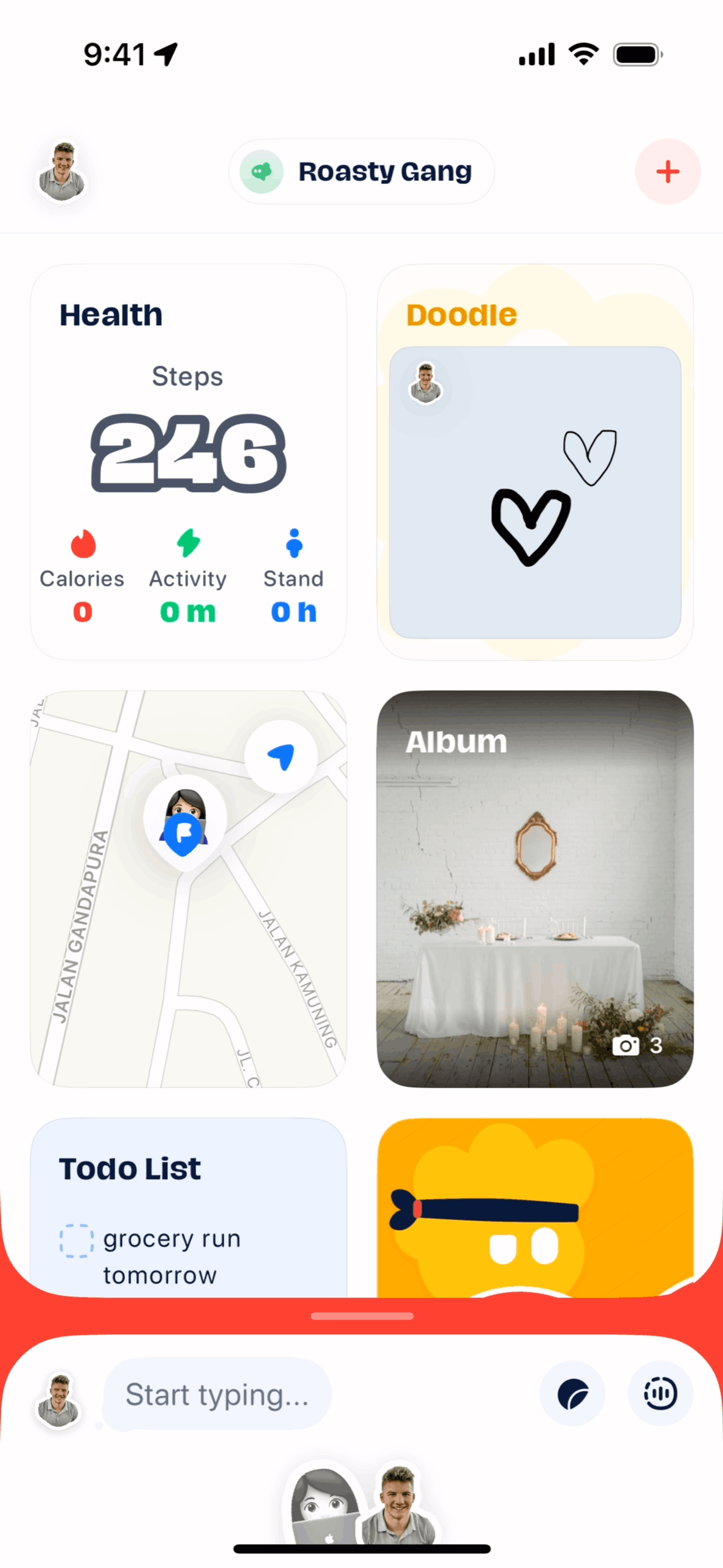 Home Mobile App Design