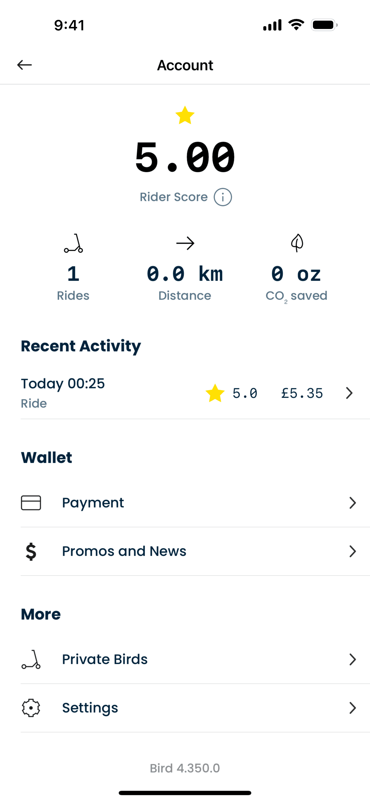 Dashboard Mobile App Design