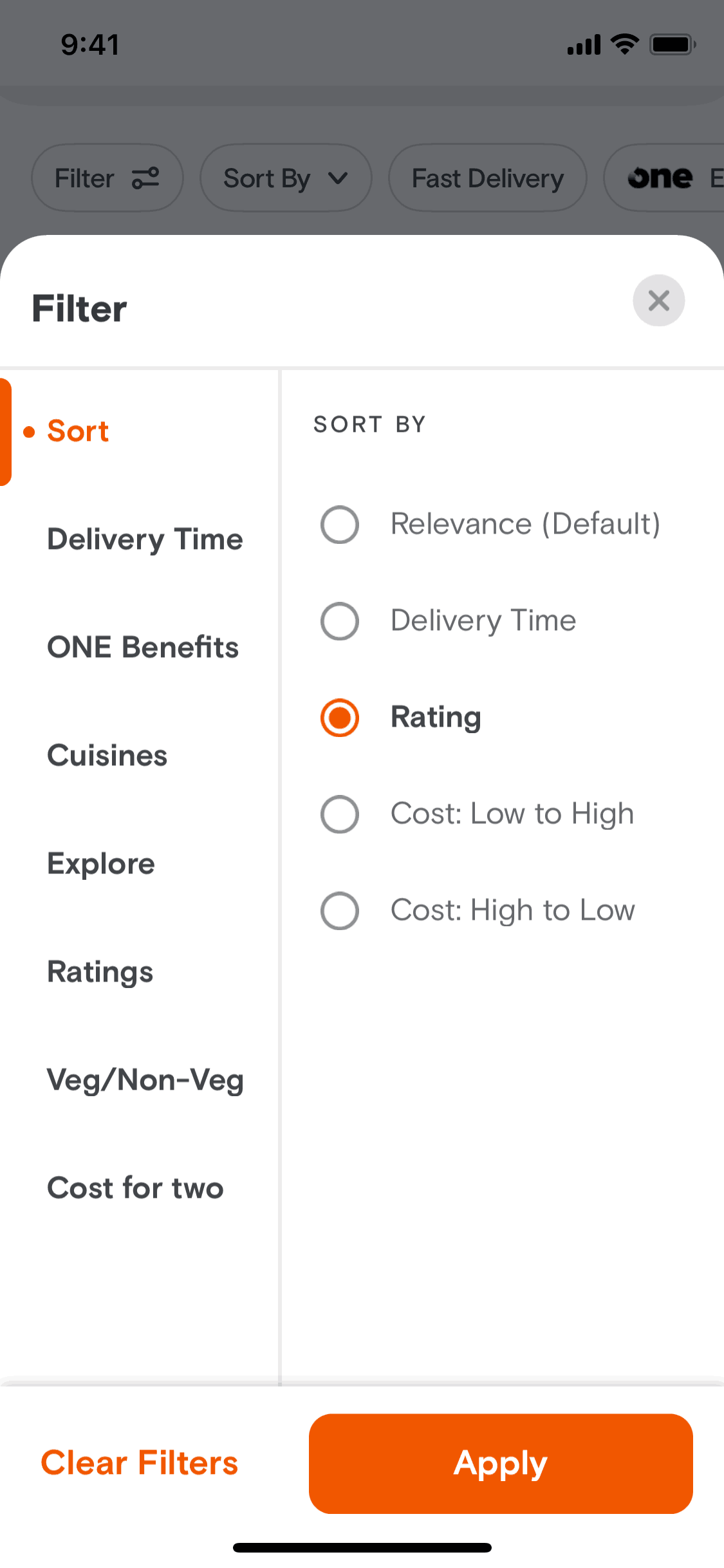 Tab Mobile App Design
