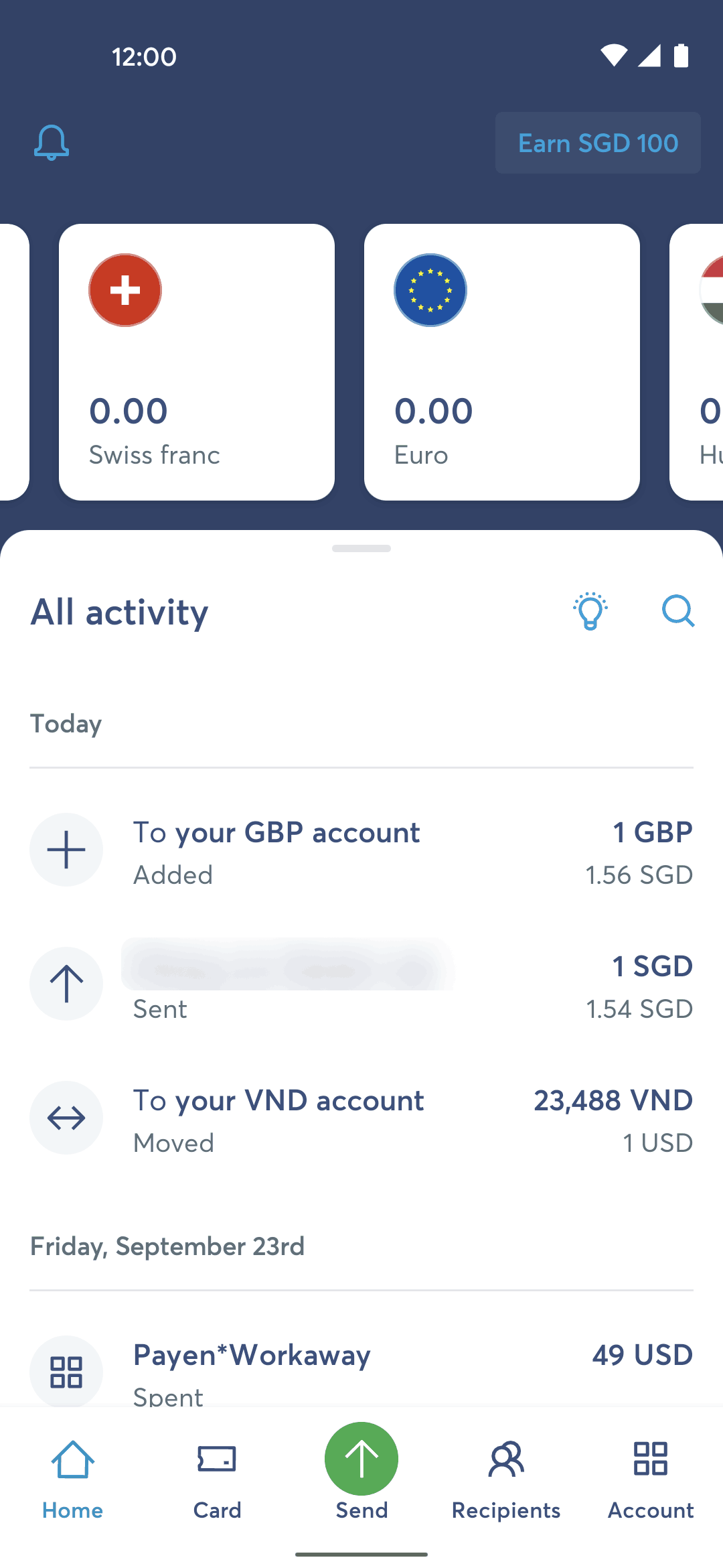 Home Mobile App Design