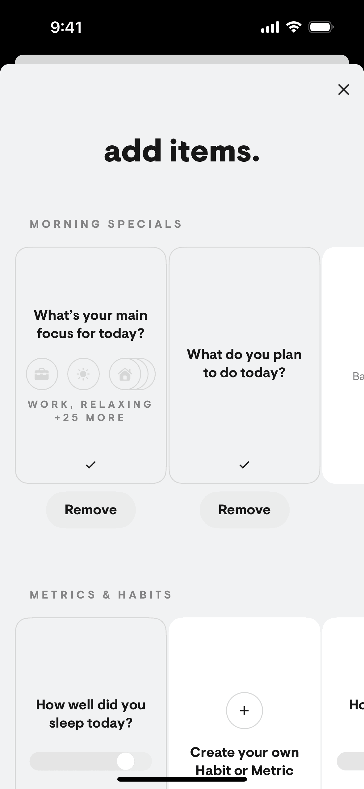 Card Mobile App Design