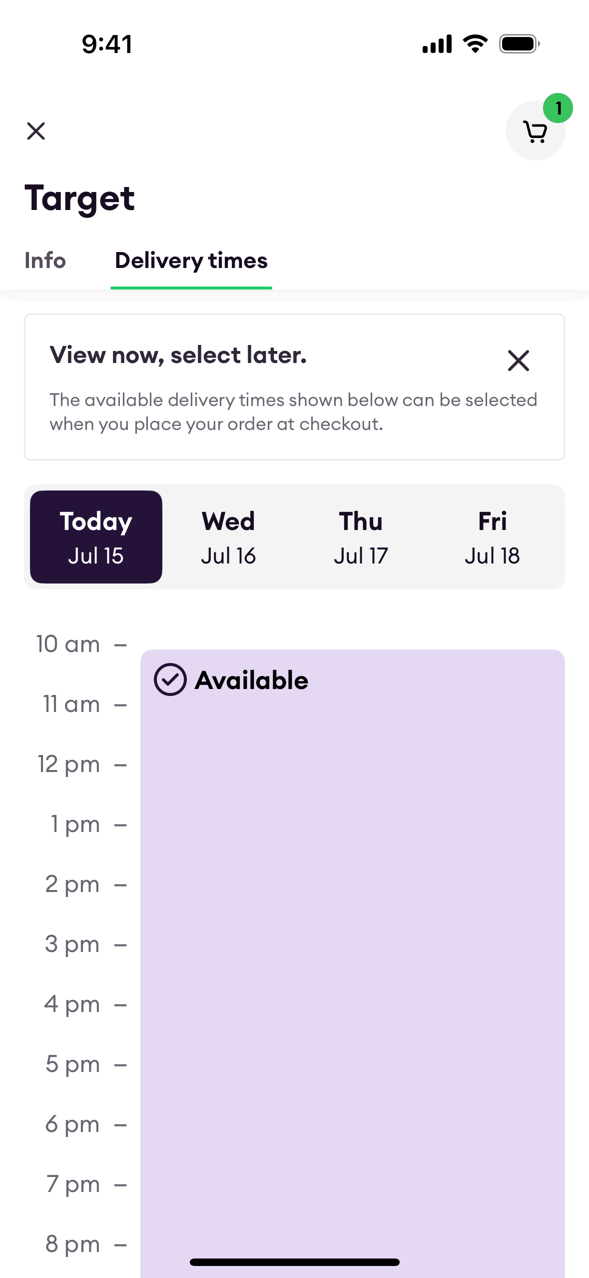 Tab Mobile App Design
