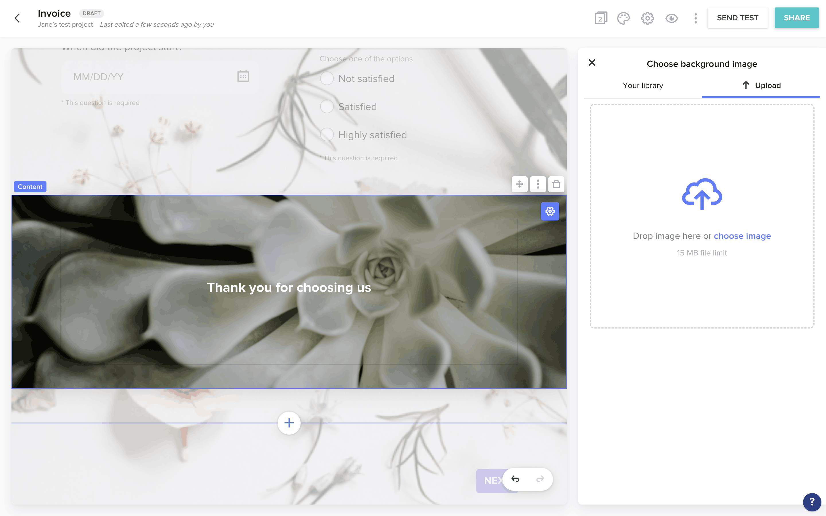 File Upload Website Design