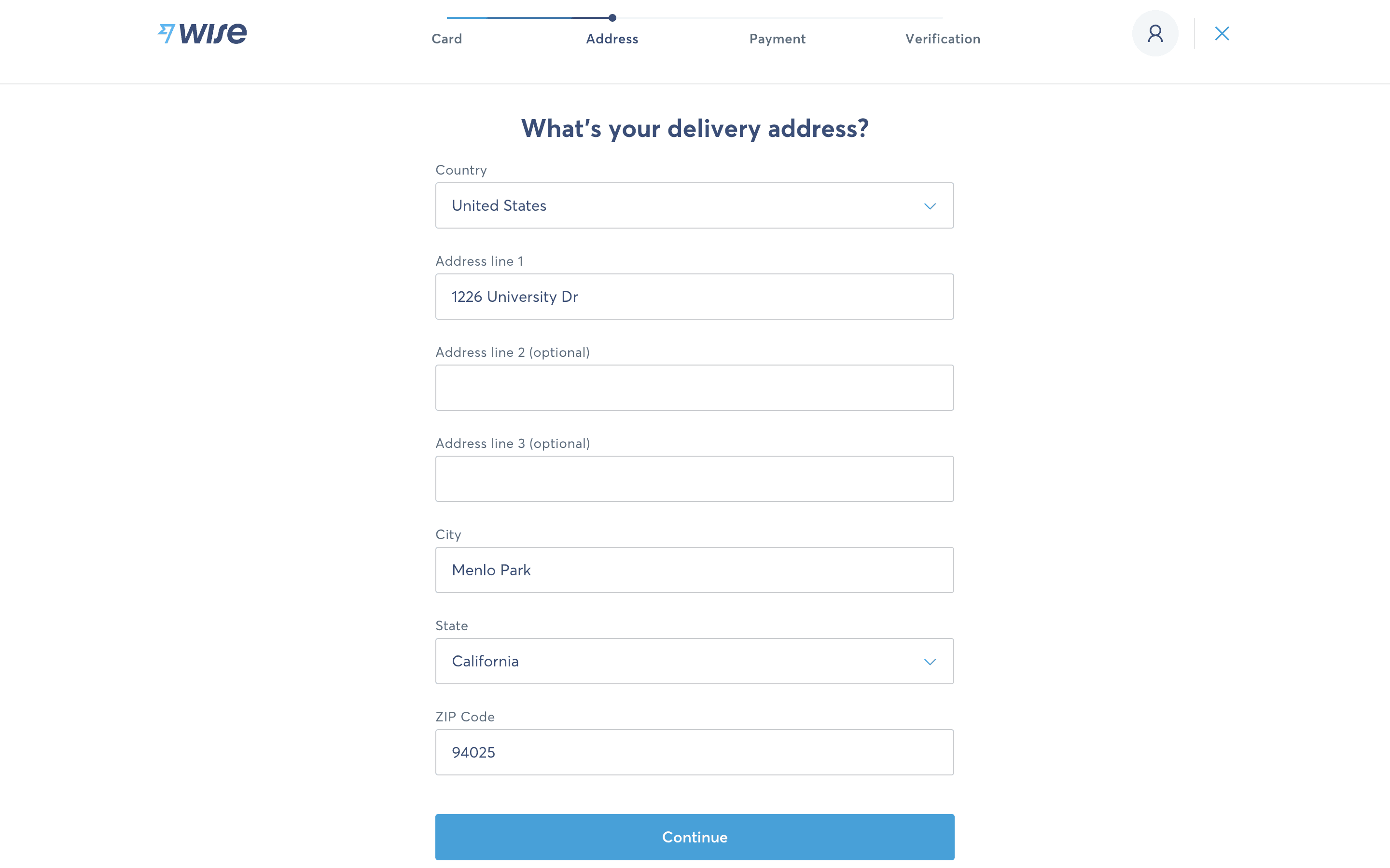 Order Confirmation Website Design
