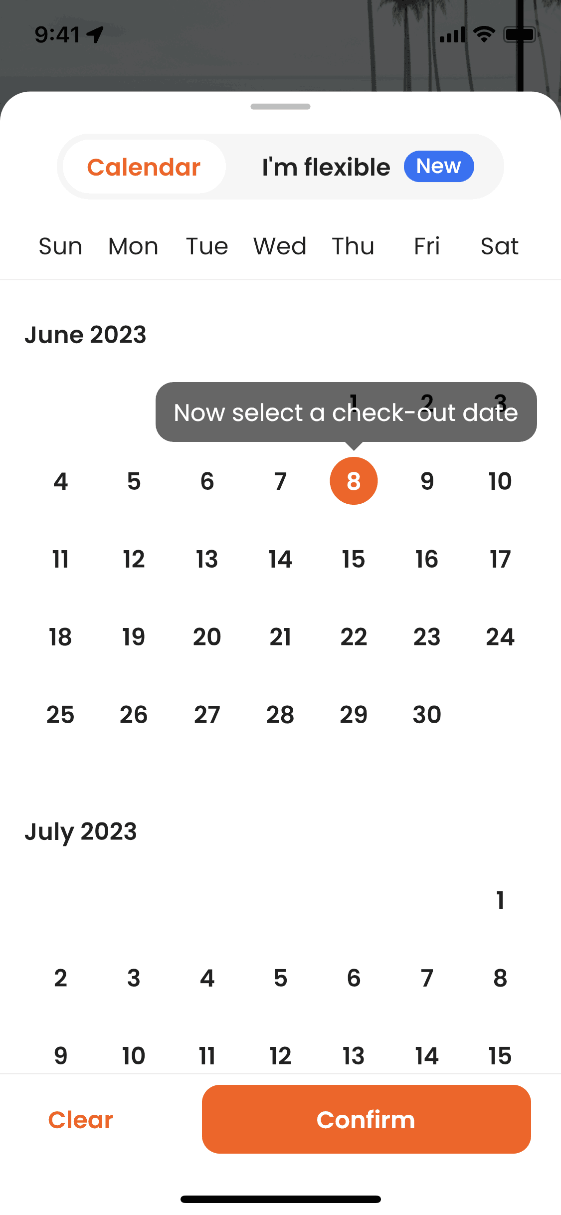 Calendar Mobile App Design