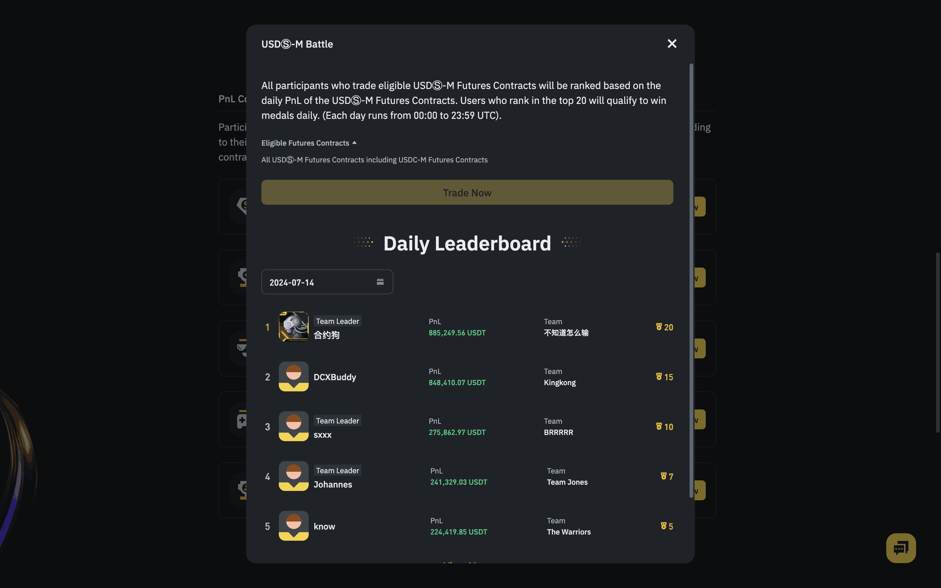 Leaderboard Website Design