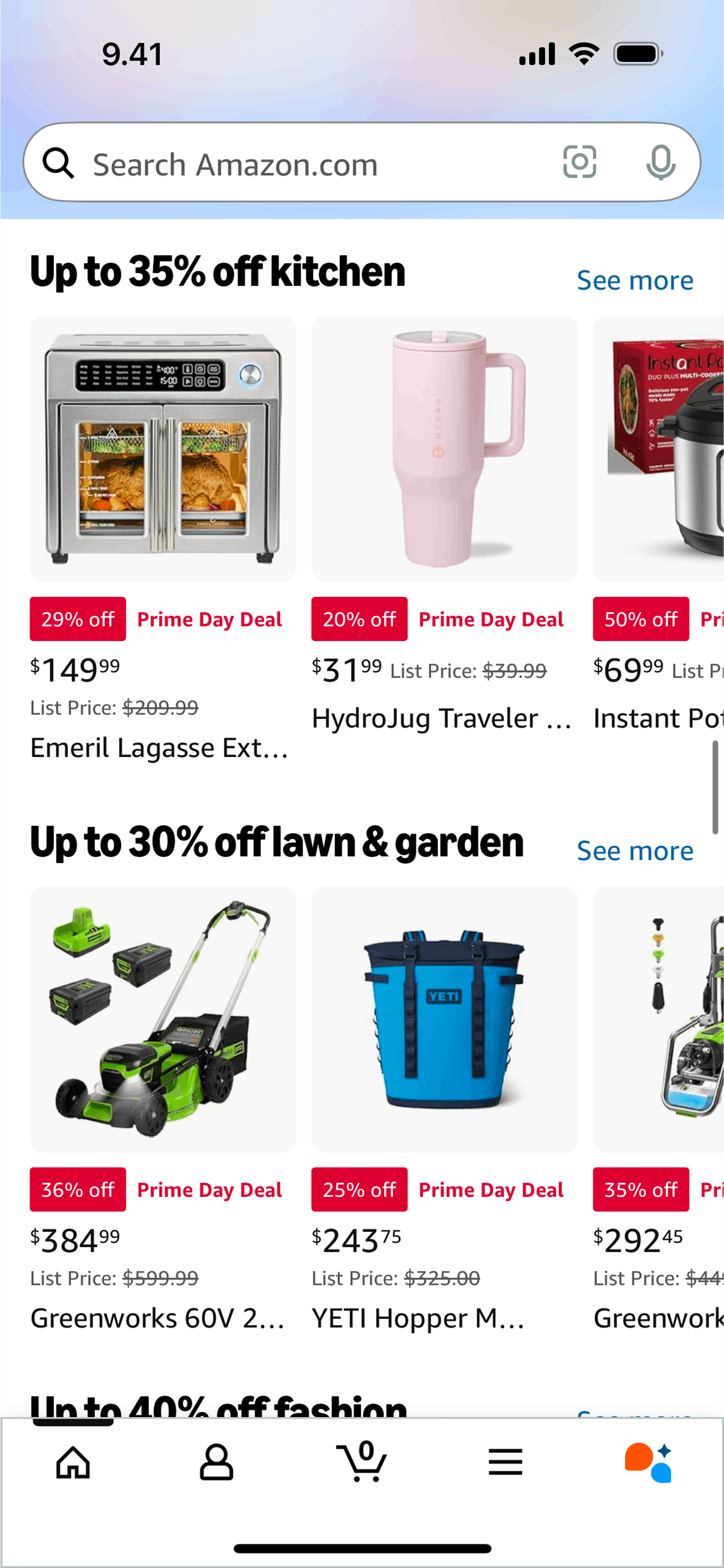 Home Mobile App Design
