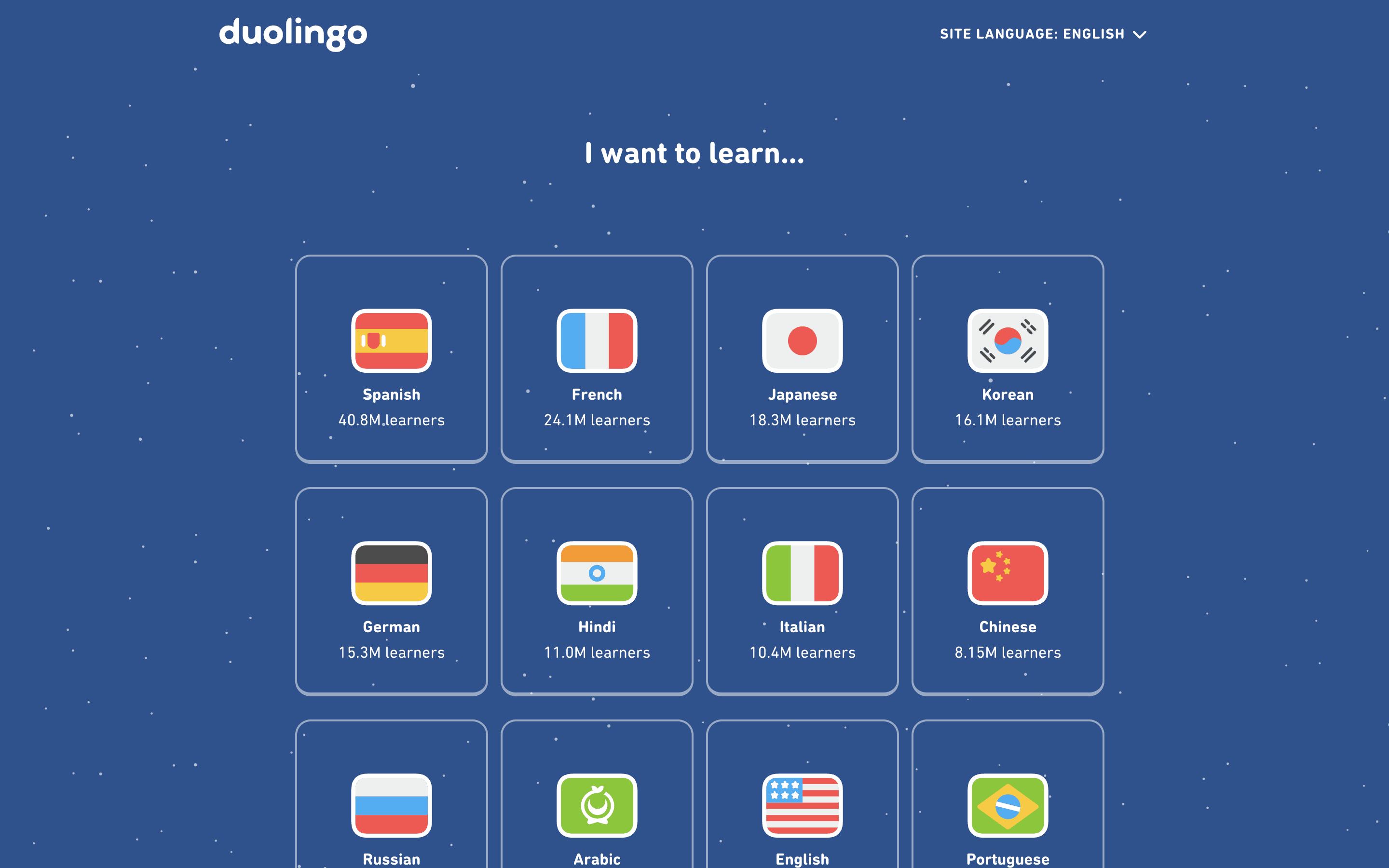 Duolingo Web Onboarding Flow | Mobbin