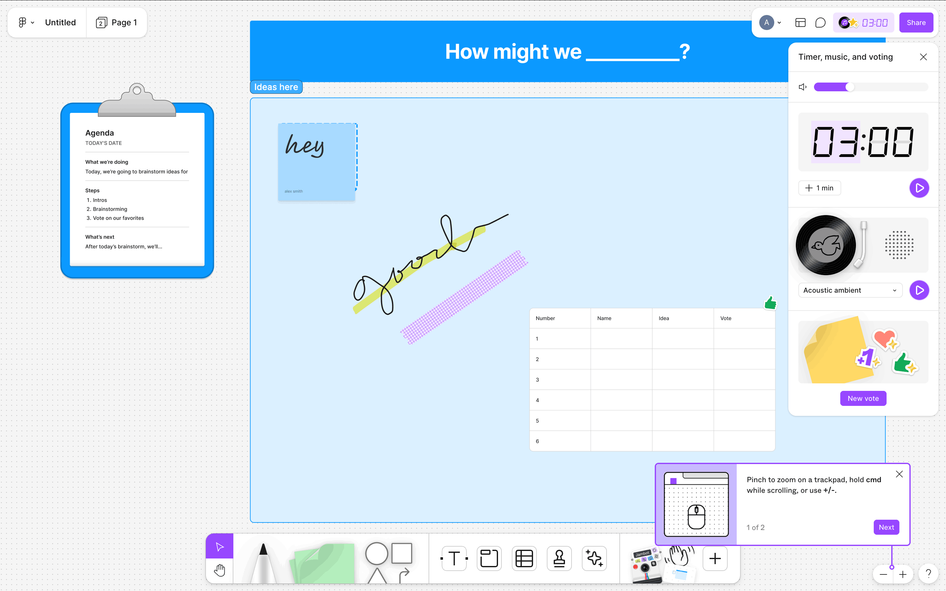 Figma Web Timer Sidebar | Mobbin