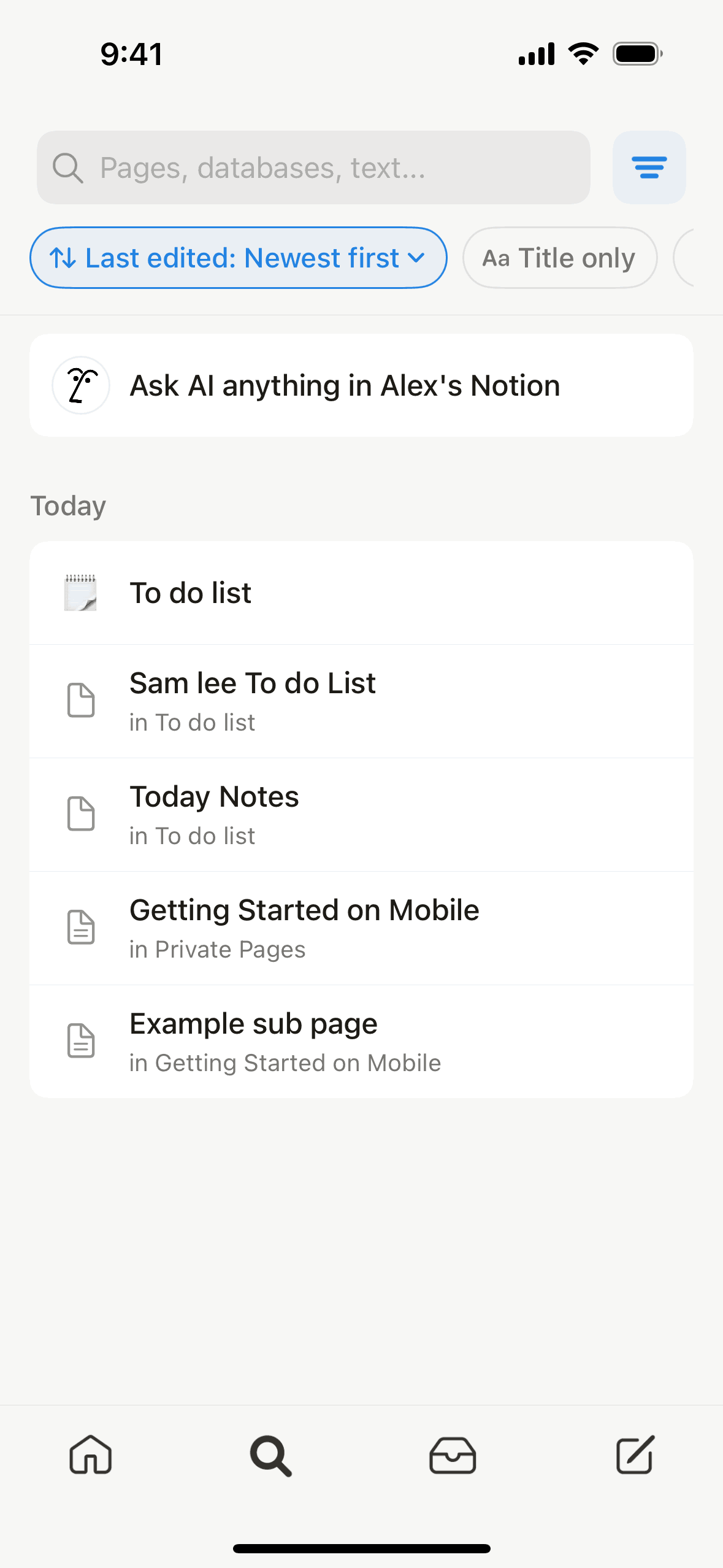 Top Navigation Bar Mobile App Design