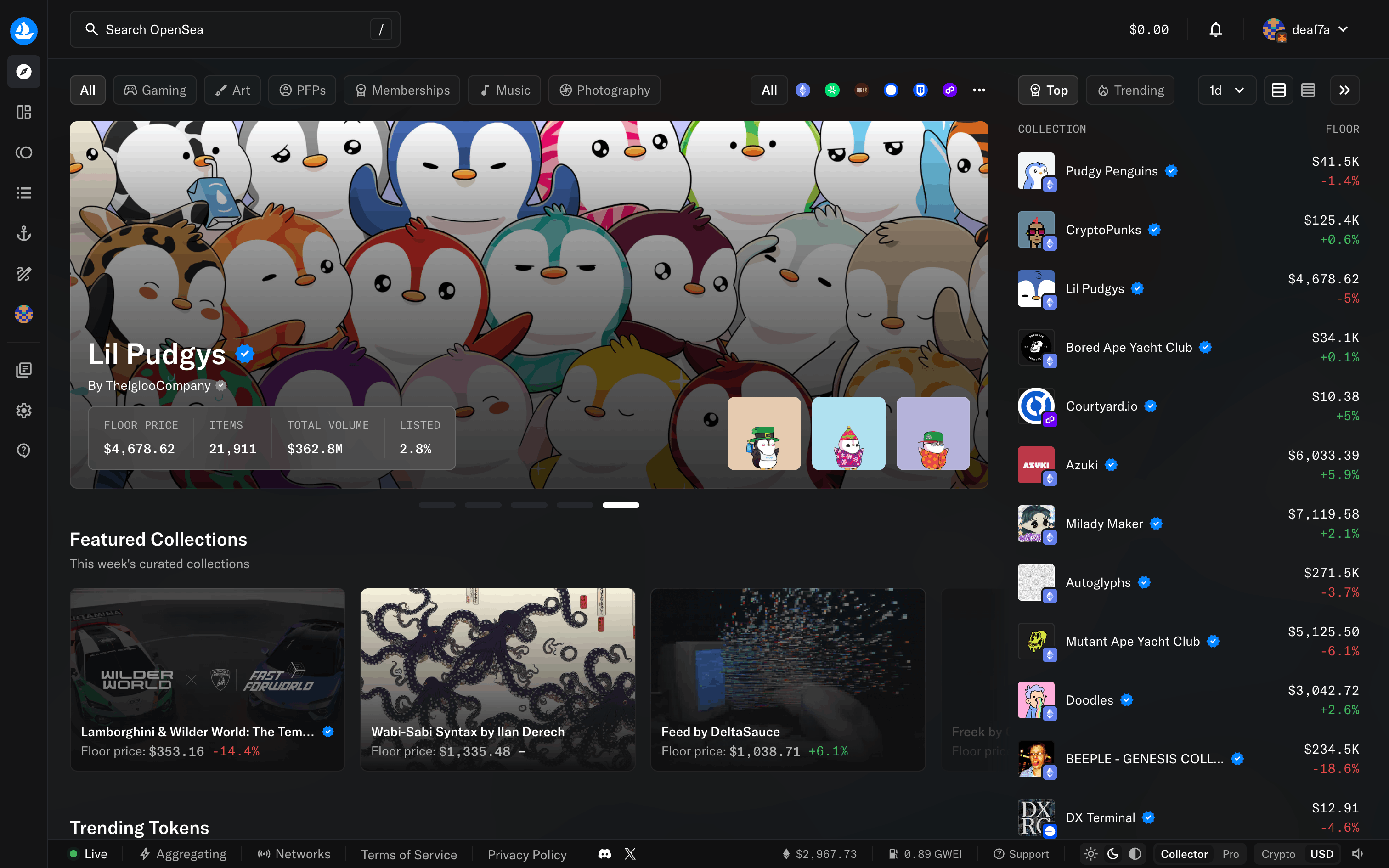 Explore the best website designs on Mobbin