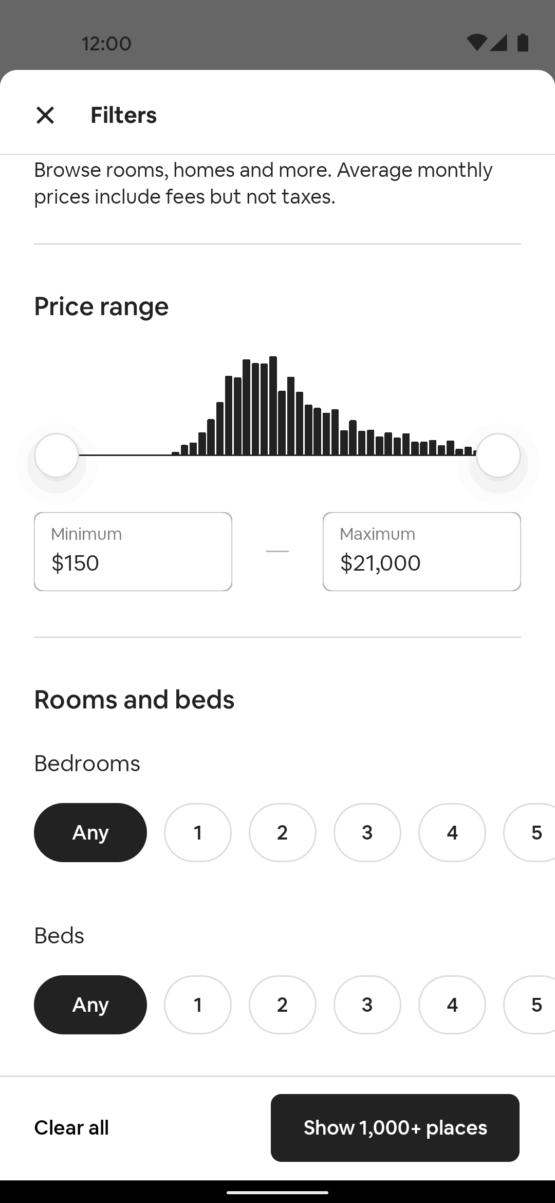 Filter & Sort Mobile App Design