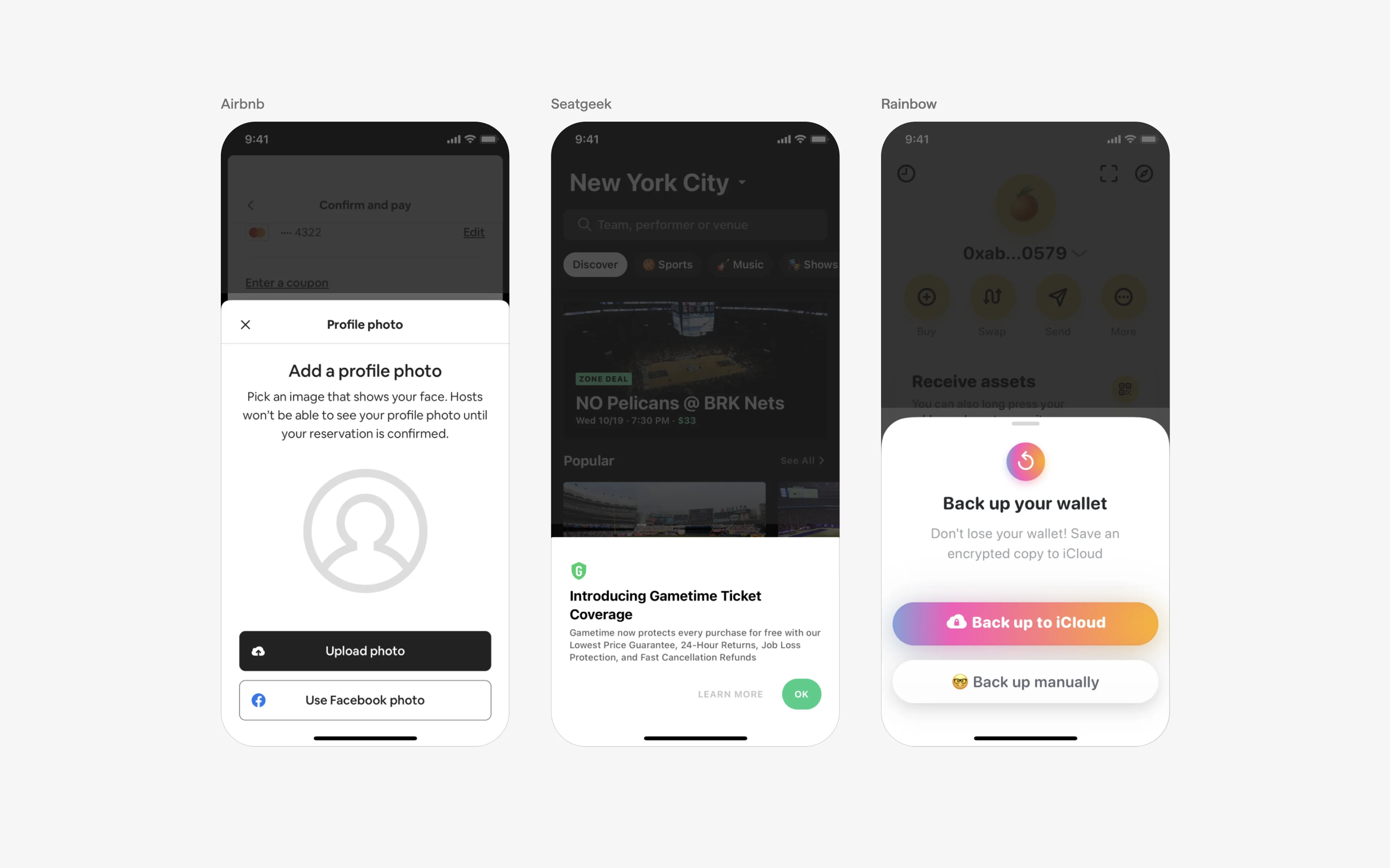 Action Sheet UI Design: Best practices, Design variants & Examples | Mobbin