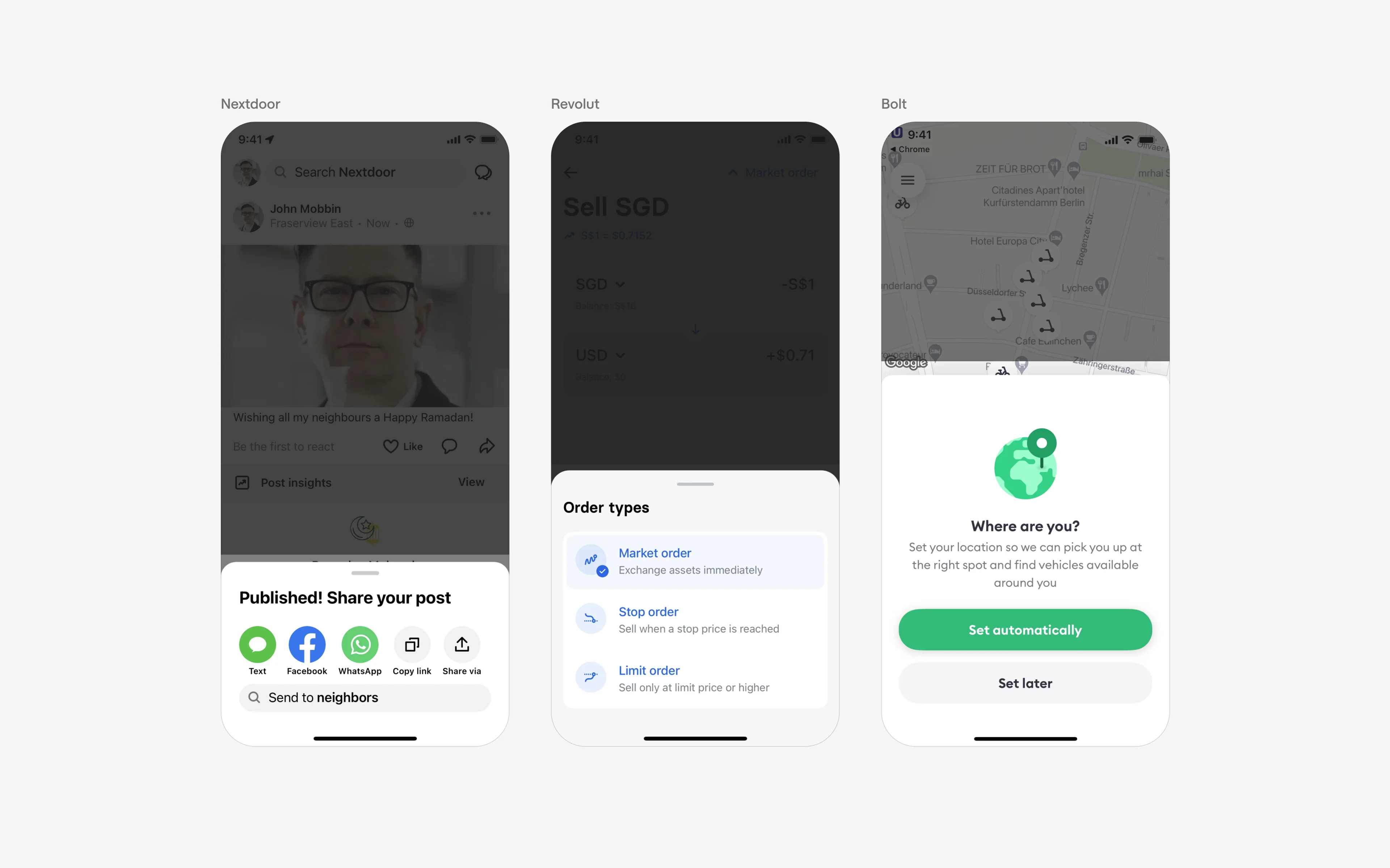Bottom Sheet UI Design: Best practices, Design variants & Examples | Mobbin