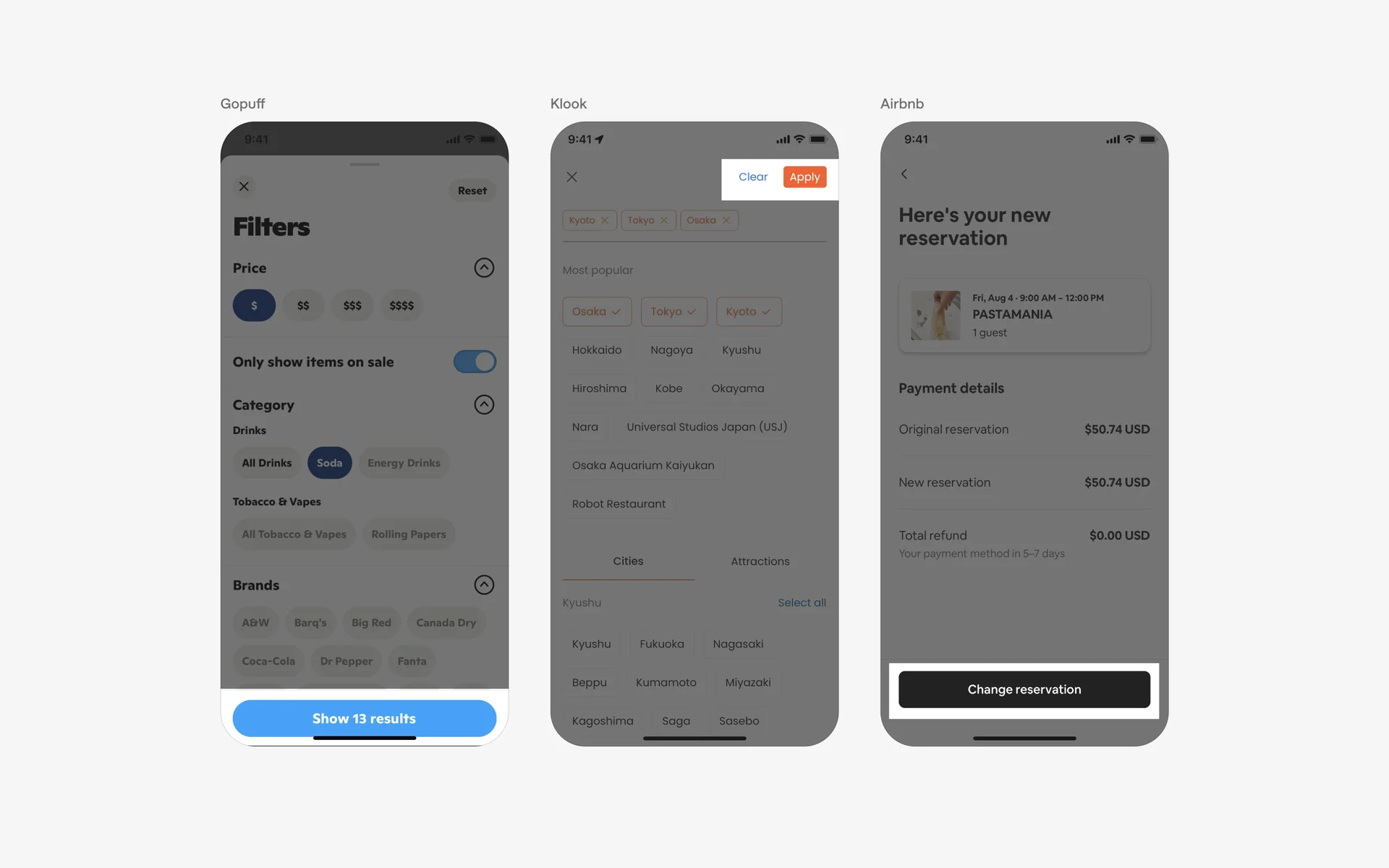Button UI Design: Best practices, Design variants & Examples | Mobbin