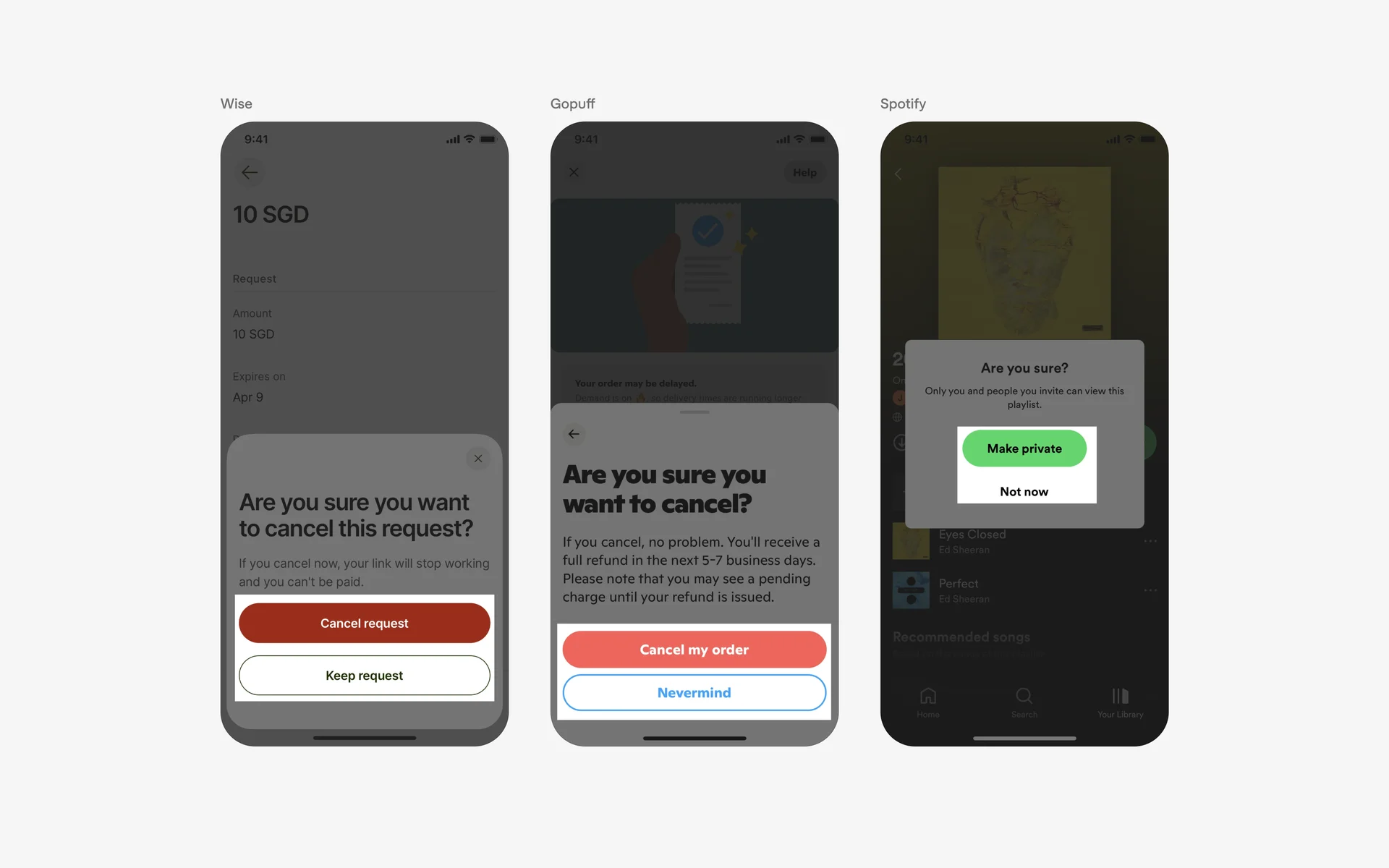 Button UI Design: Best practices, Design variants & Examples | Mobbin