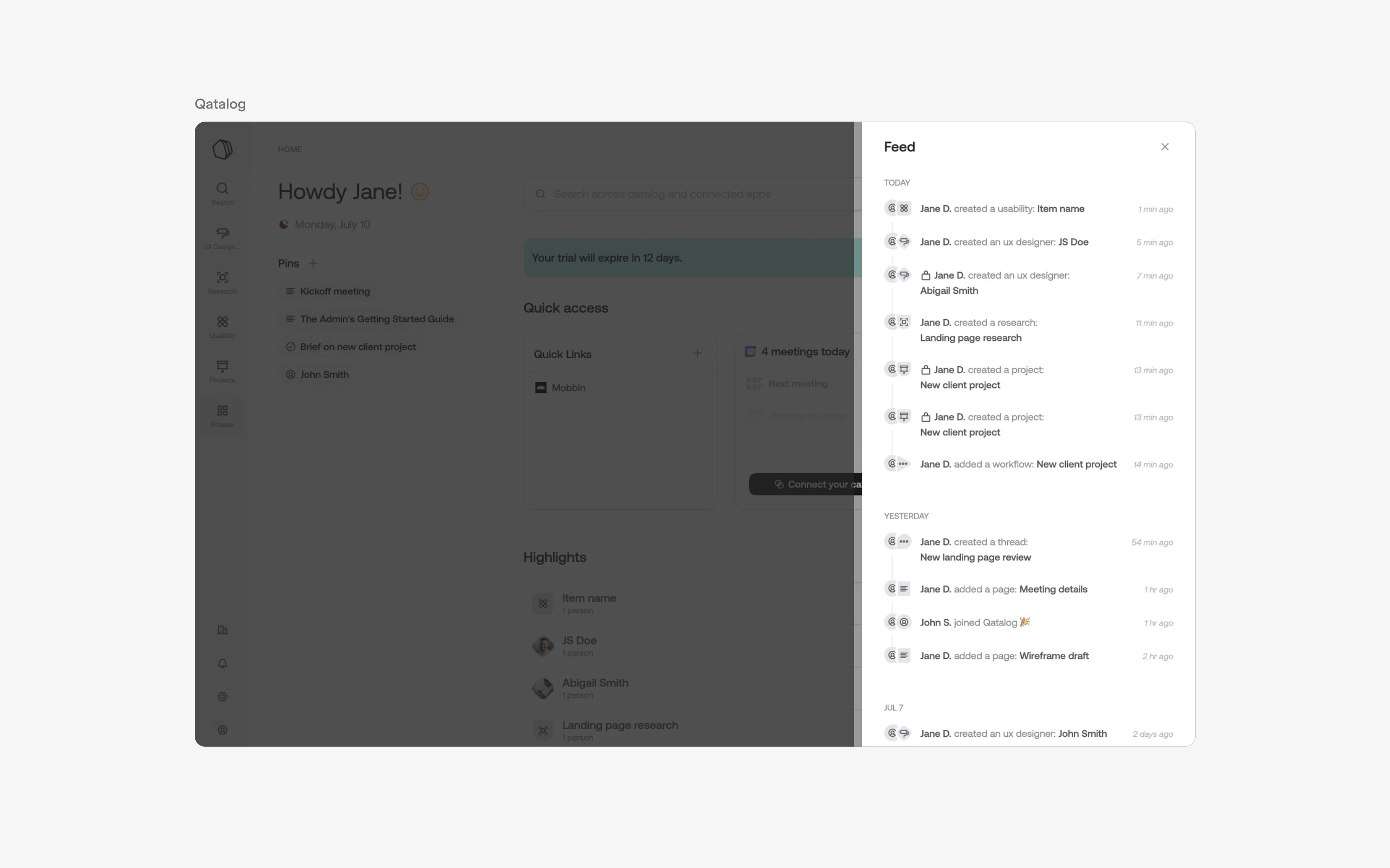 Drawer UI Design: Best practices, Design variants & Examples | Mobbin