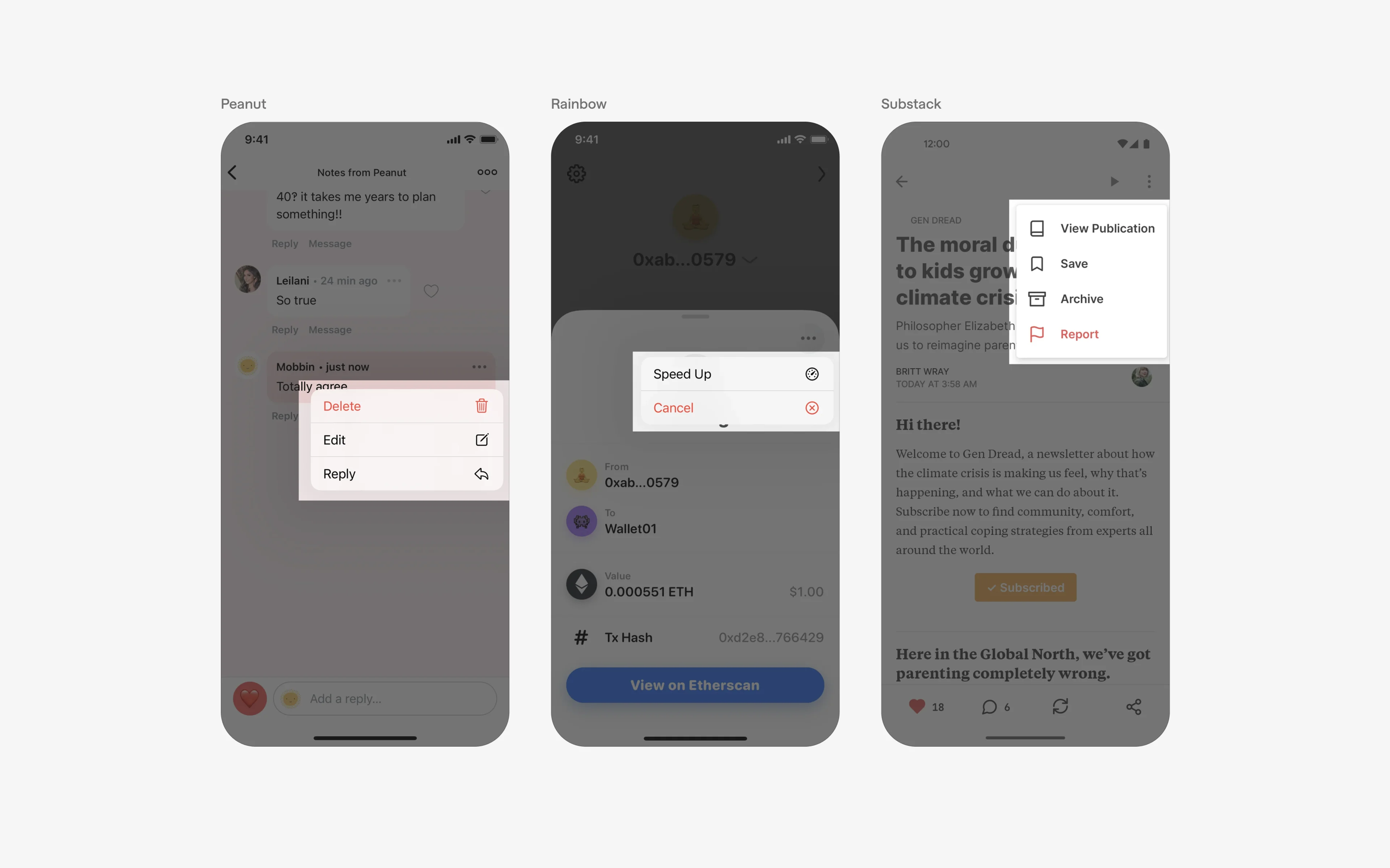 Dropdown Menu UI Design: Best practices, Design variants & Examples | Mobbin