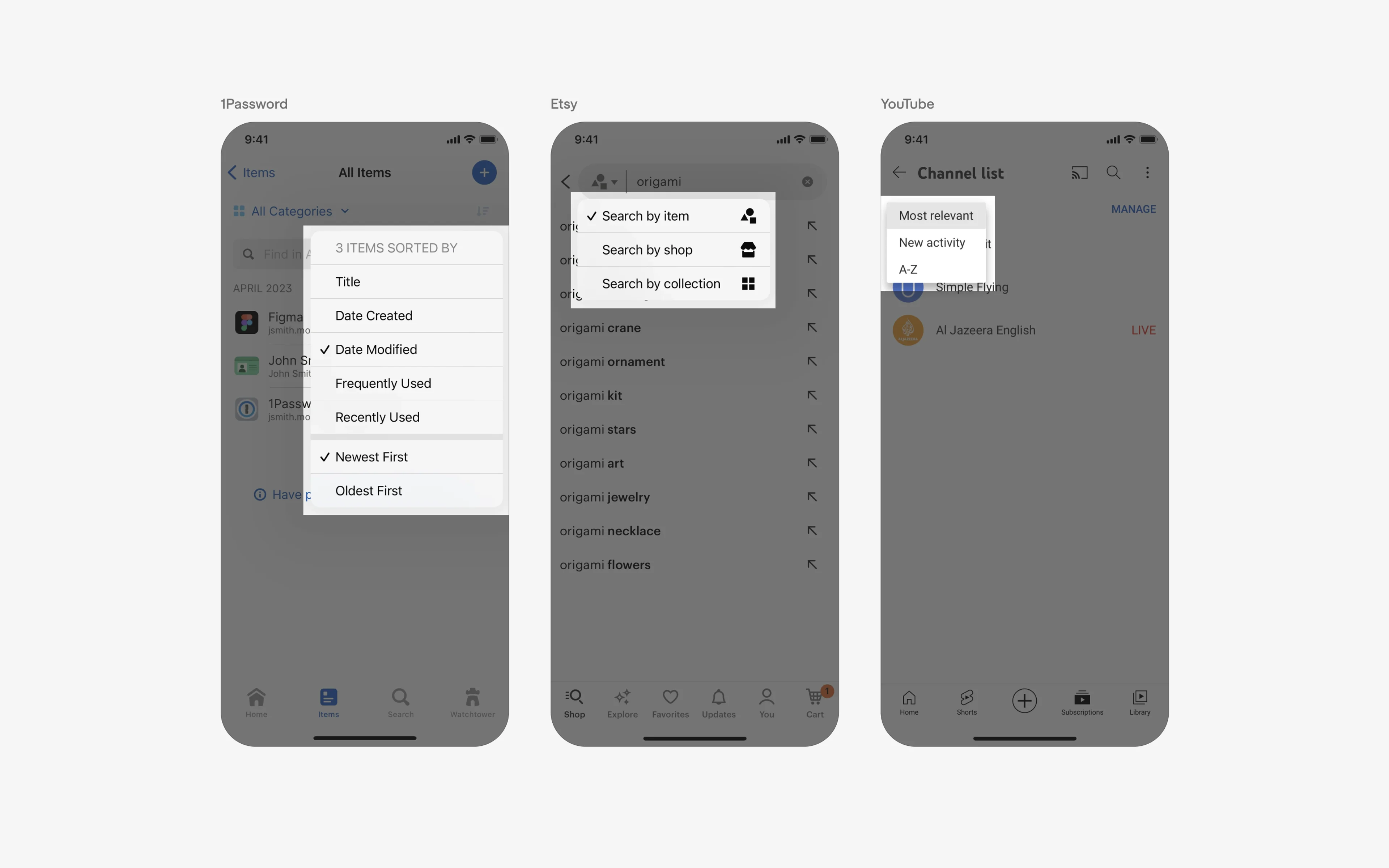 Dropdown Menu UI Design: Best practices, Design variants & Examples | Mobbin