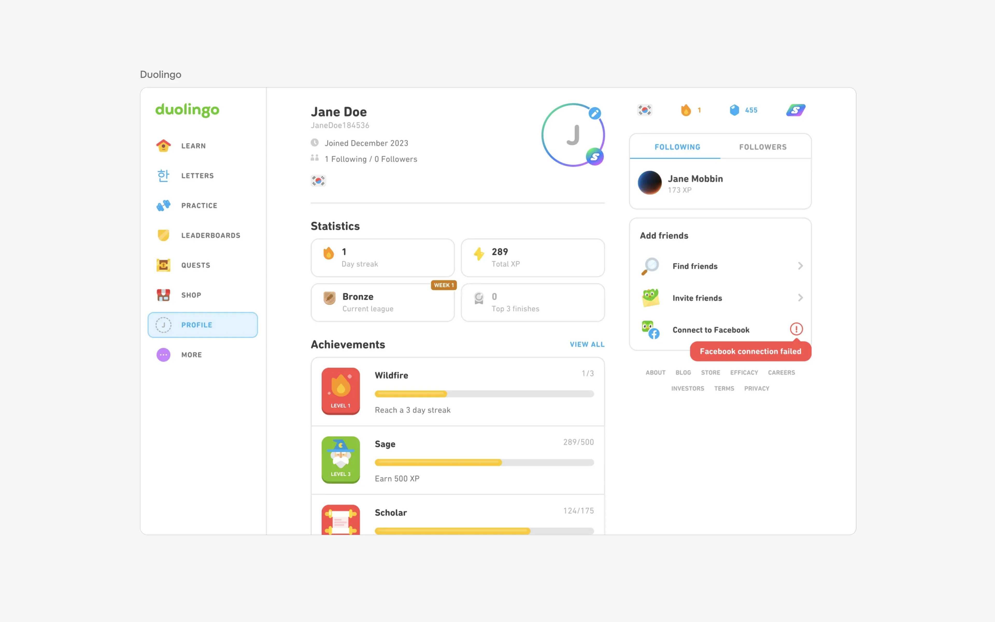 Error Message Ui Pattern Best Practices And 7 Examples To Inspire You Mobbin