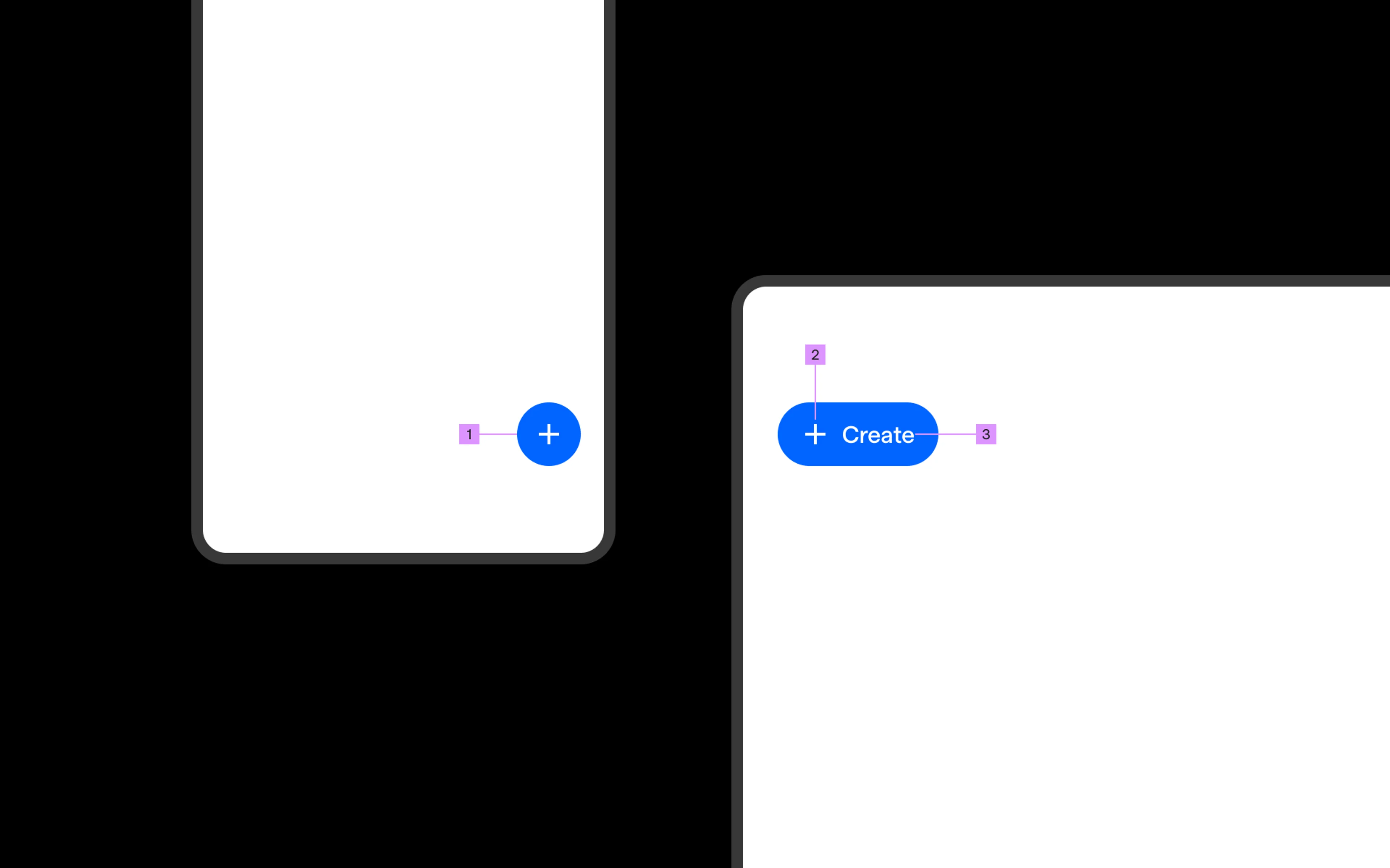 Floating Action Button Ui Design Best Practices Design Variants And Examples Mobbin