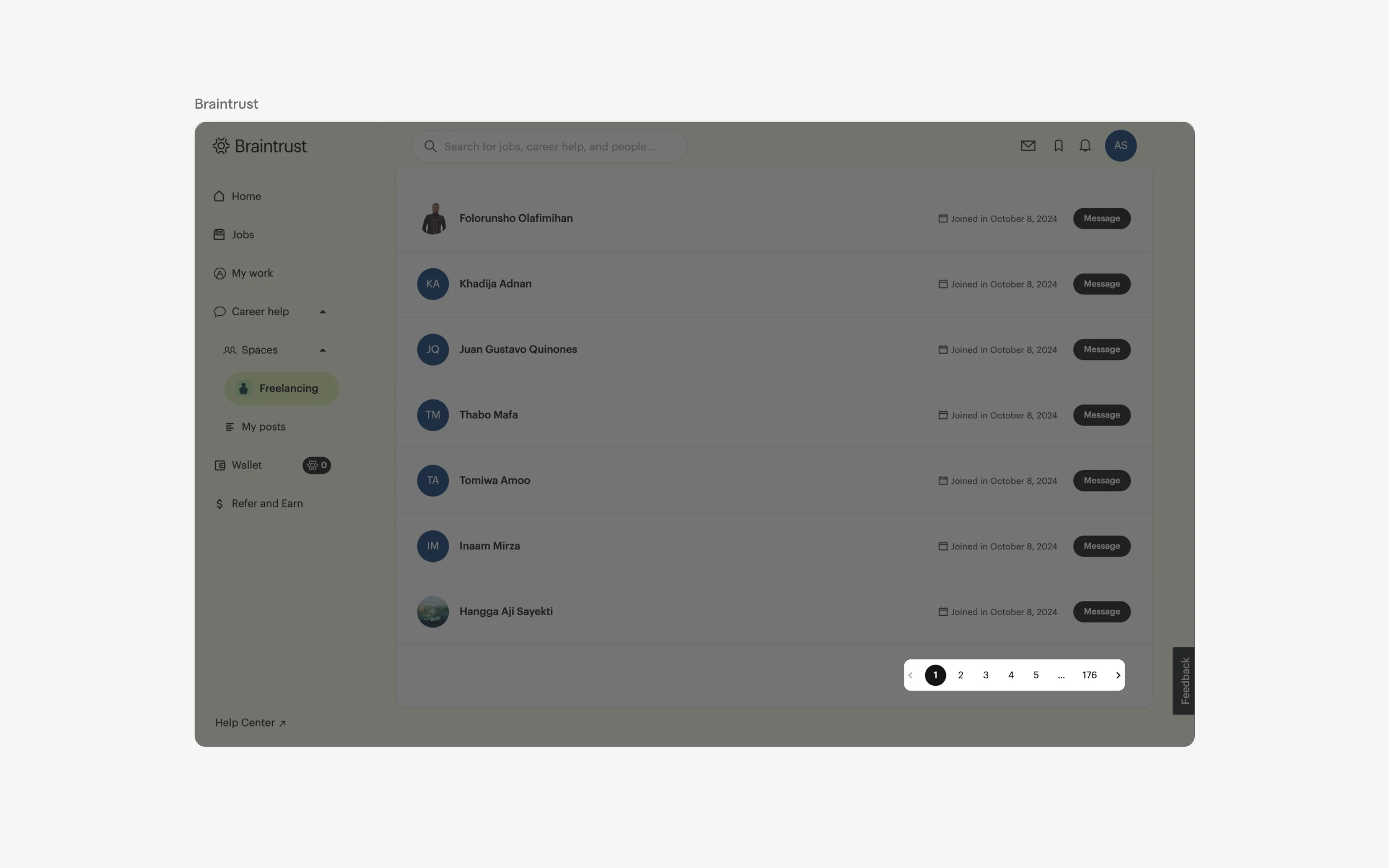 Pagination UI Design: Best practices, Design variants & Examples | Mobbin