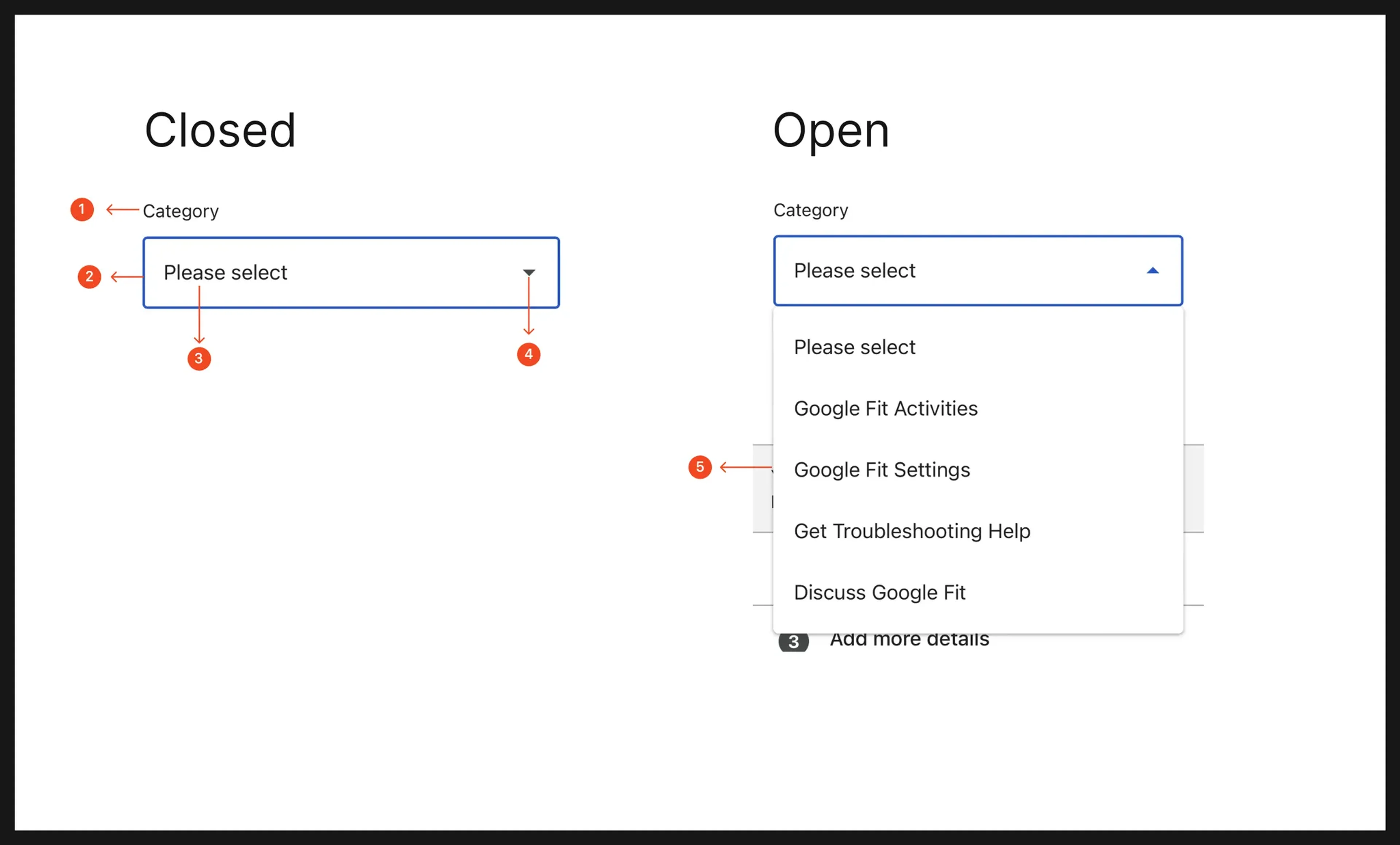 Select UI Design: Best practices, Design variants & Examples | Mobbin