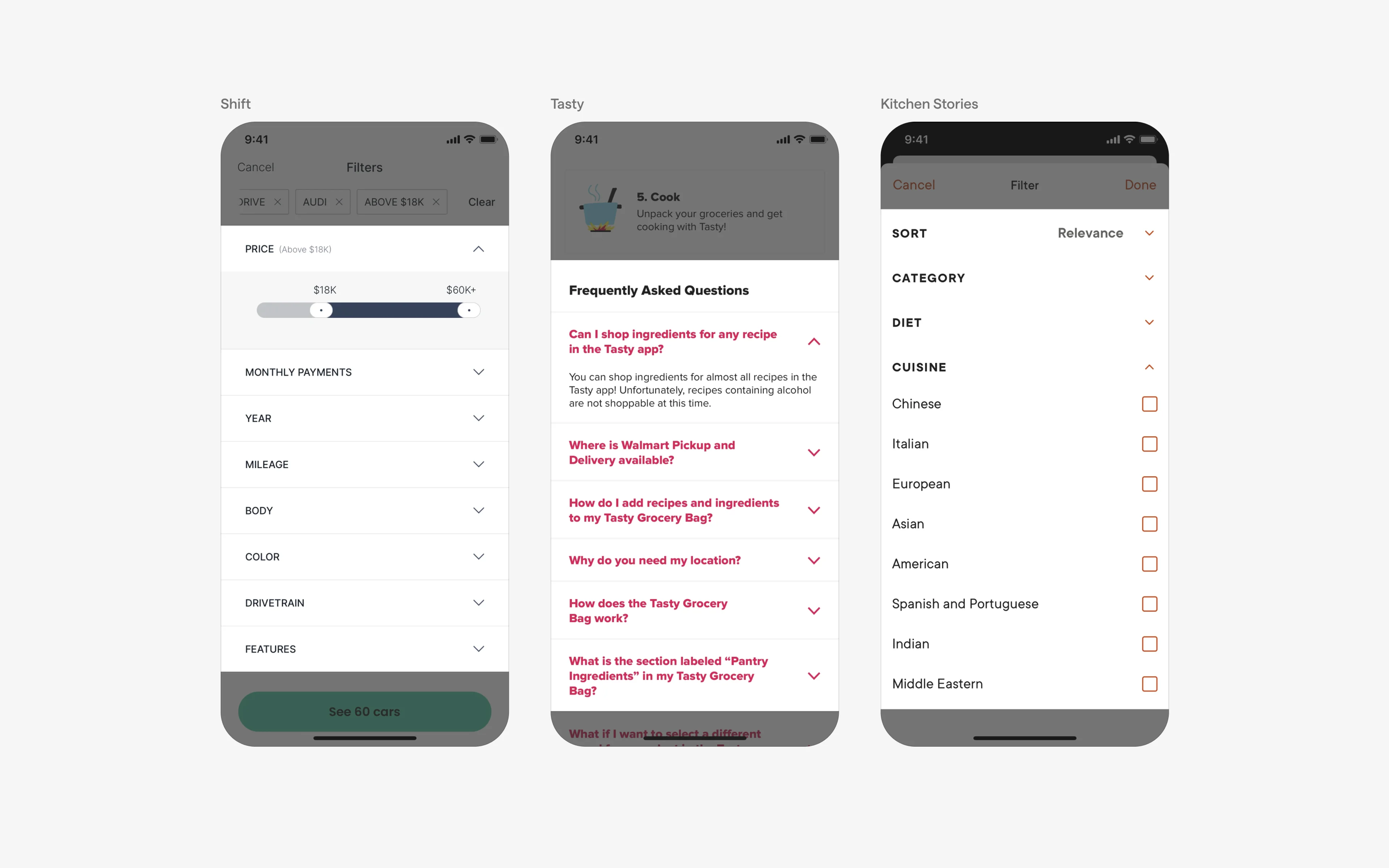 Select Ui Design Best Practices Design Variants And Examples Mobbin