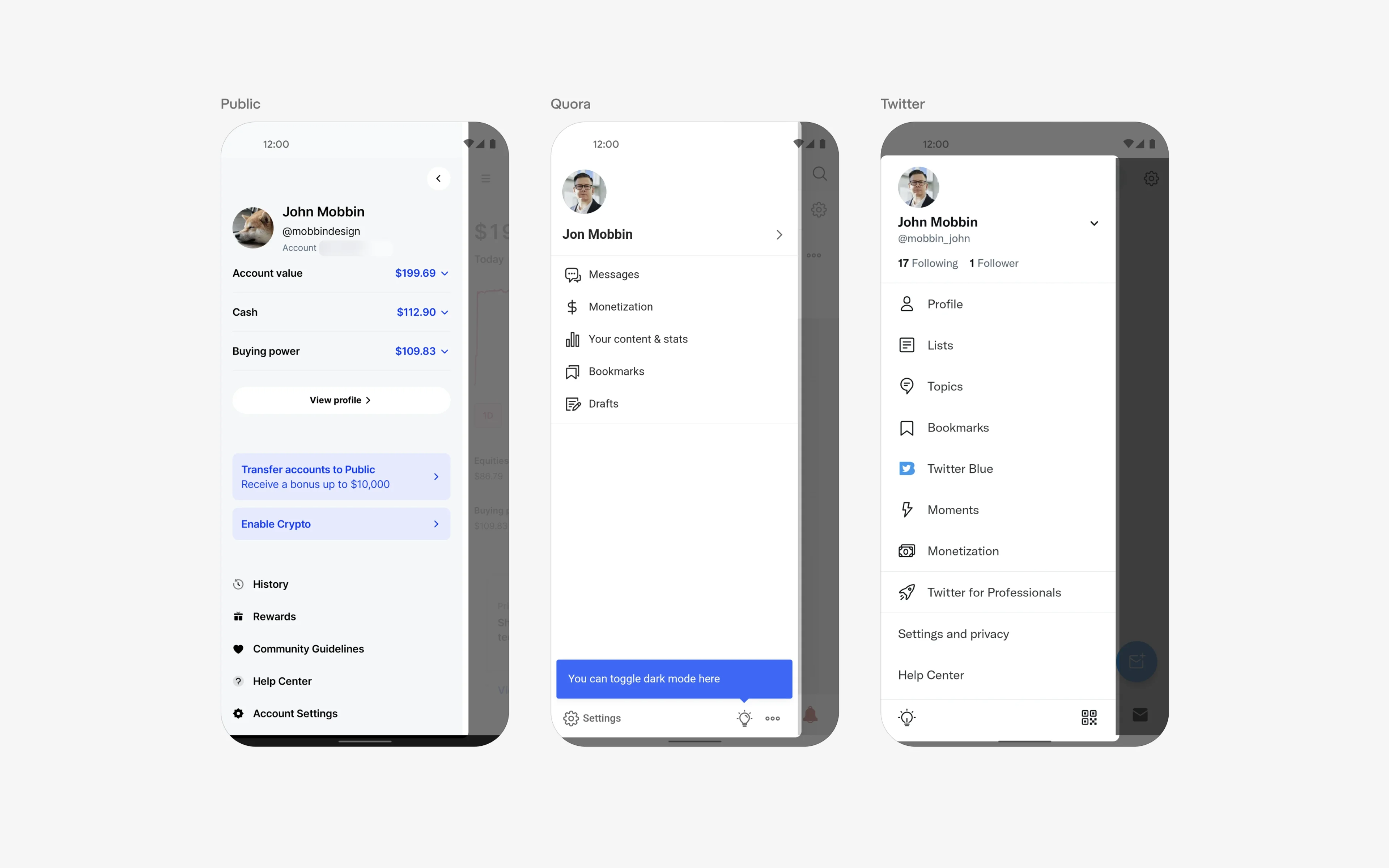 Sidebar UI Design: Best practices, Design variants & Examples | Mobbin